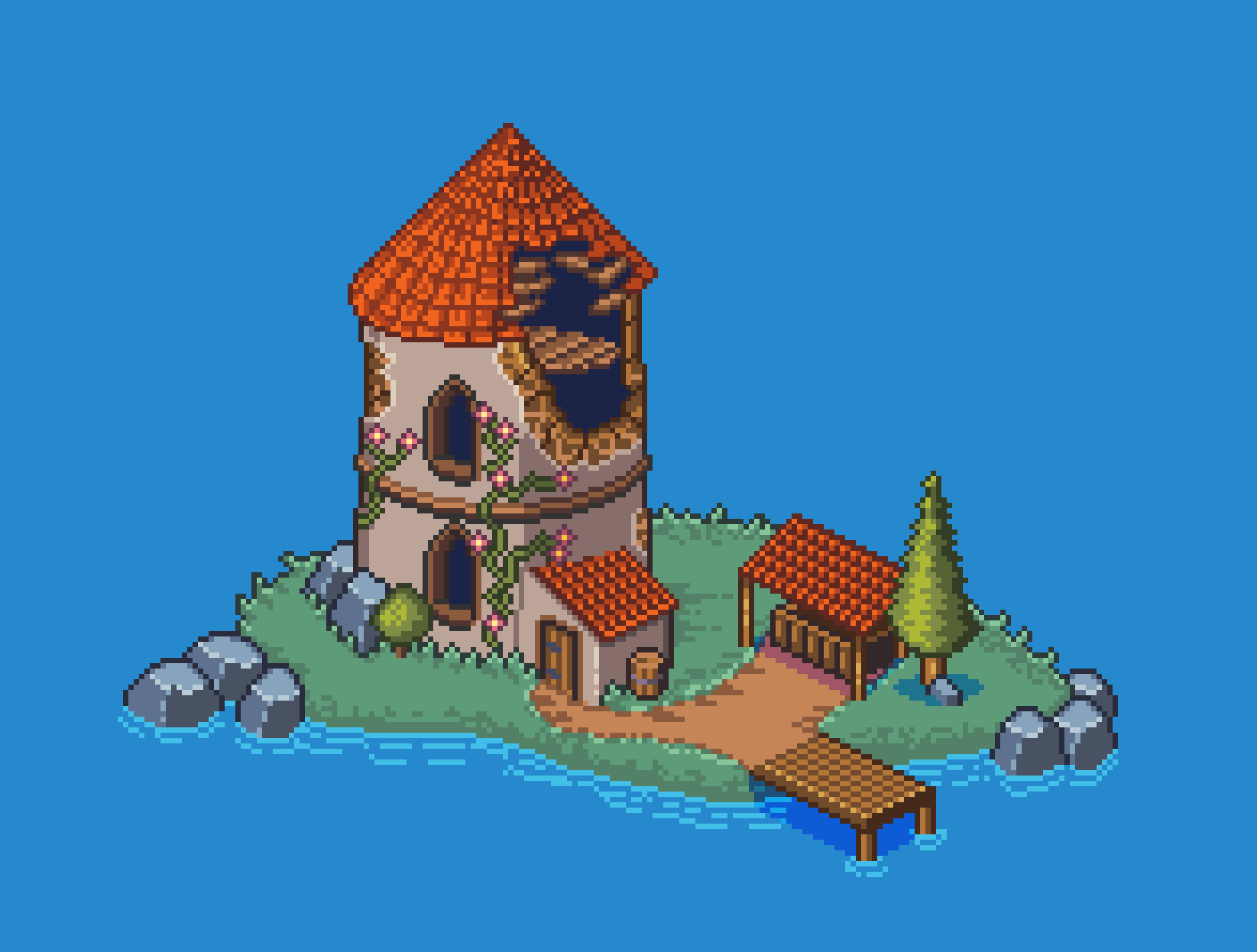 ArtStation - Broken Tower