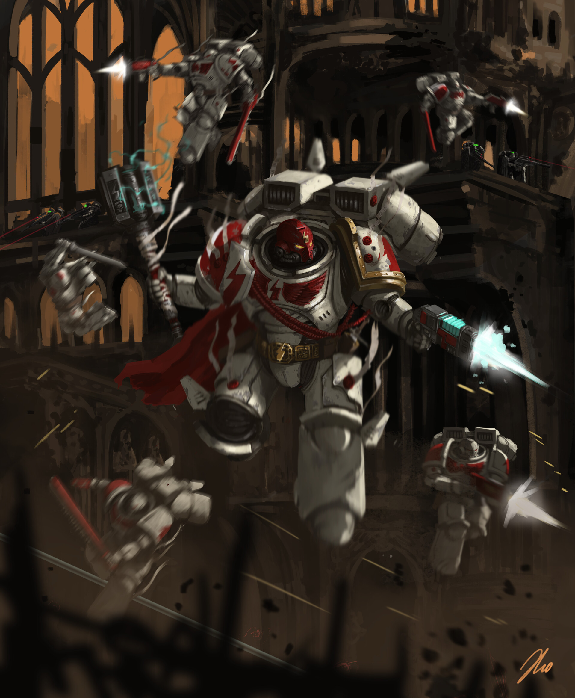 ArtStation - Warhammer 40k - Storm Giants fanart