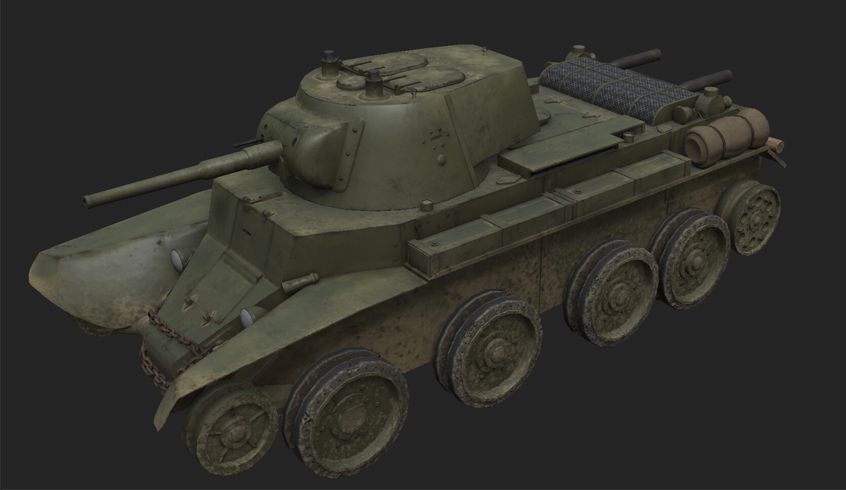 ArtStation - BT-7 Light tank