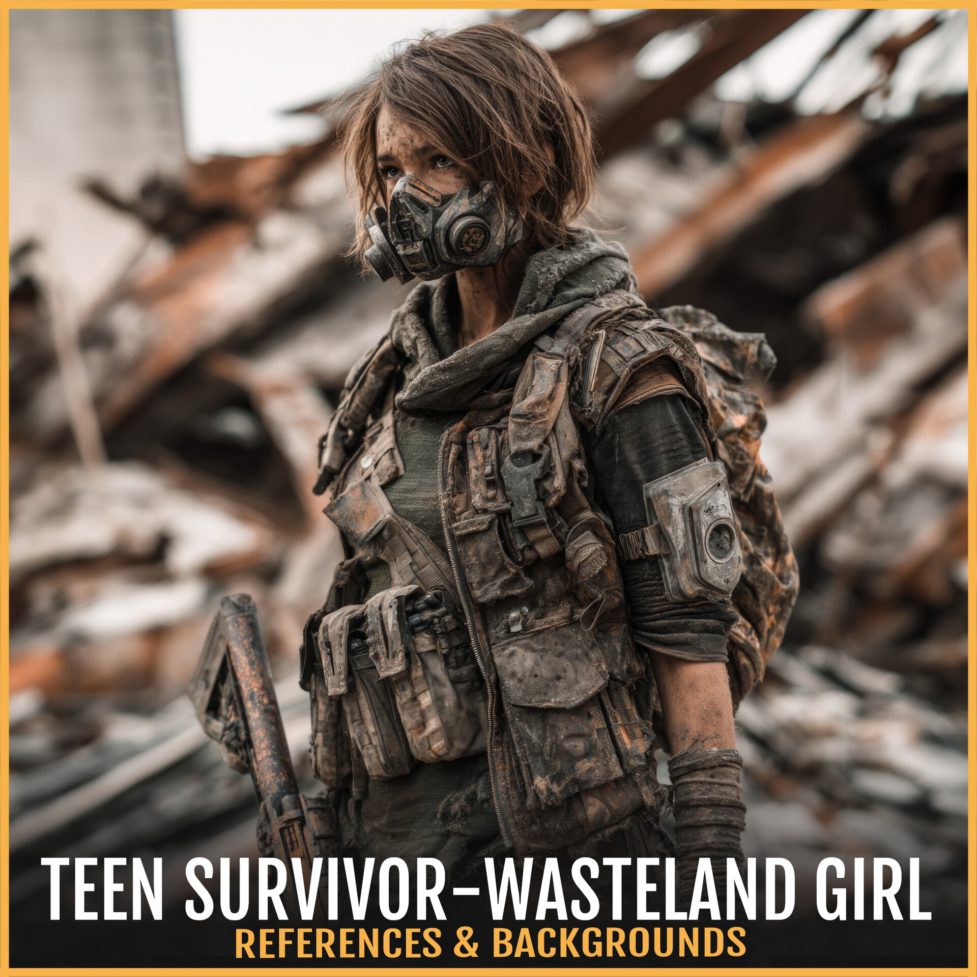 Artificial Dimension - 303 Teen Survivor – Wasteland Girl