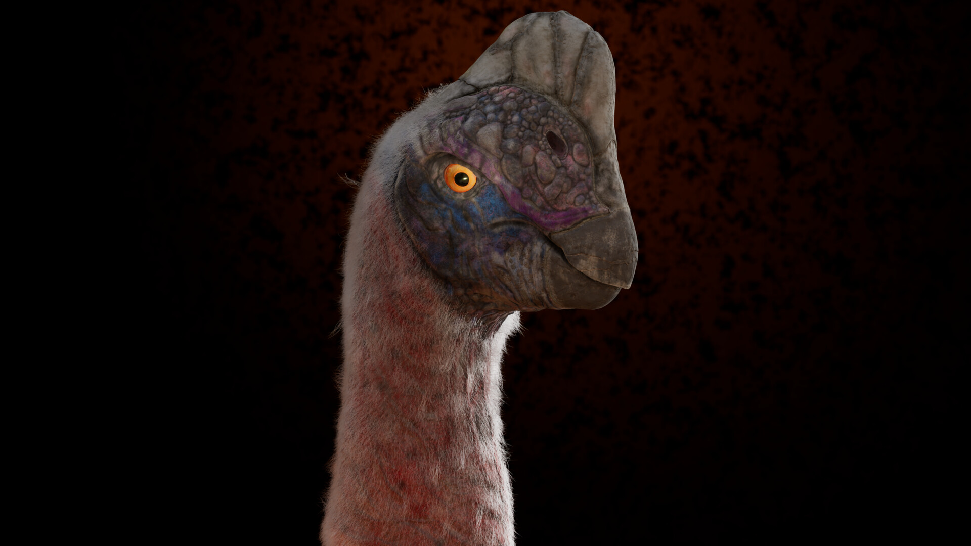 ArtStation - Citipati Head Sculp