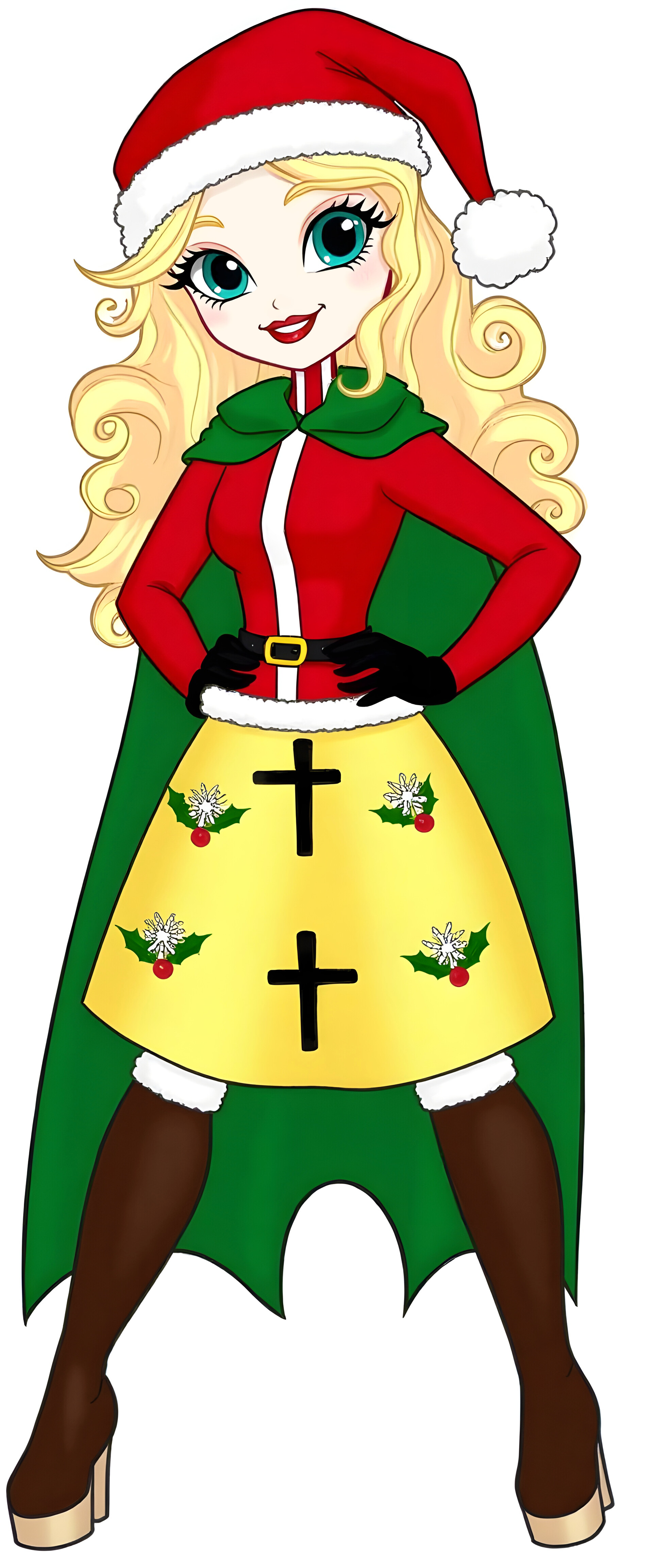 ArtStation - Apple White (Christmas Cartoon AI)