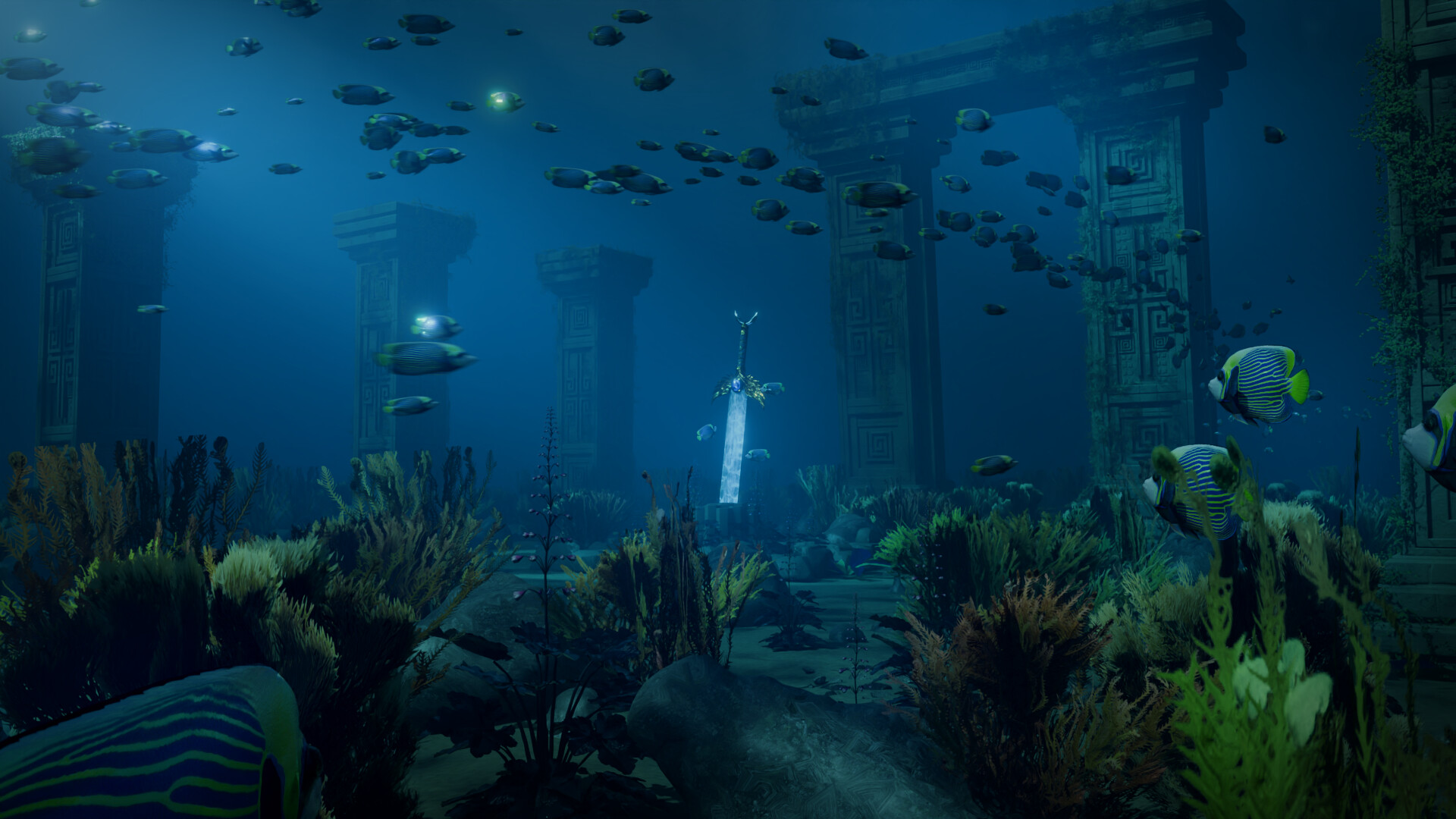 ArtStation - Deep Sea – 3D Environment Scene