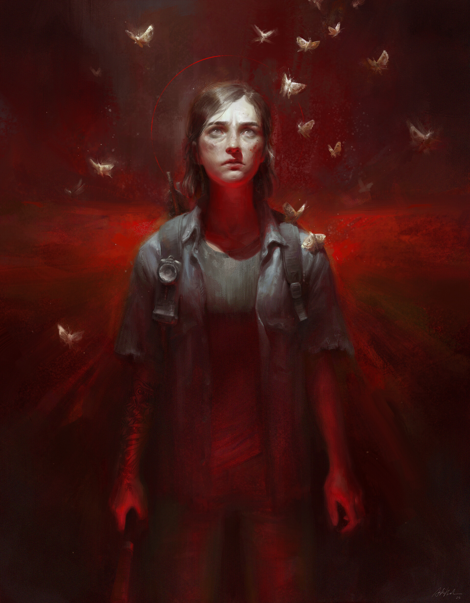 ArtStation - Until the iron smell is gone,