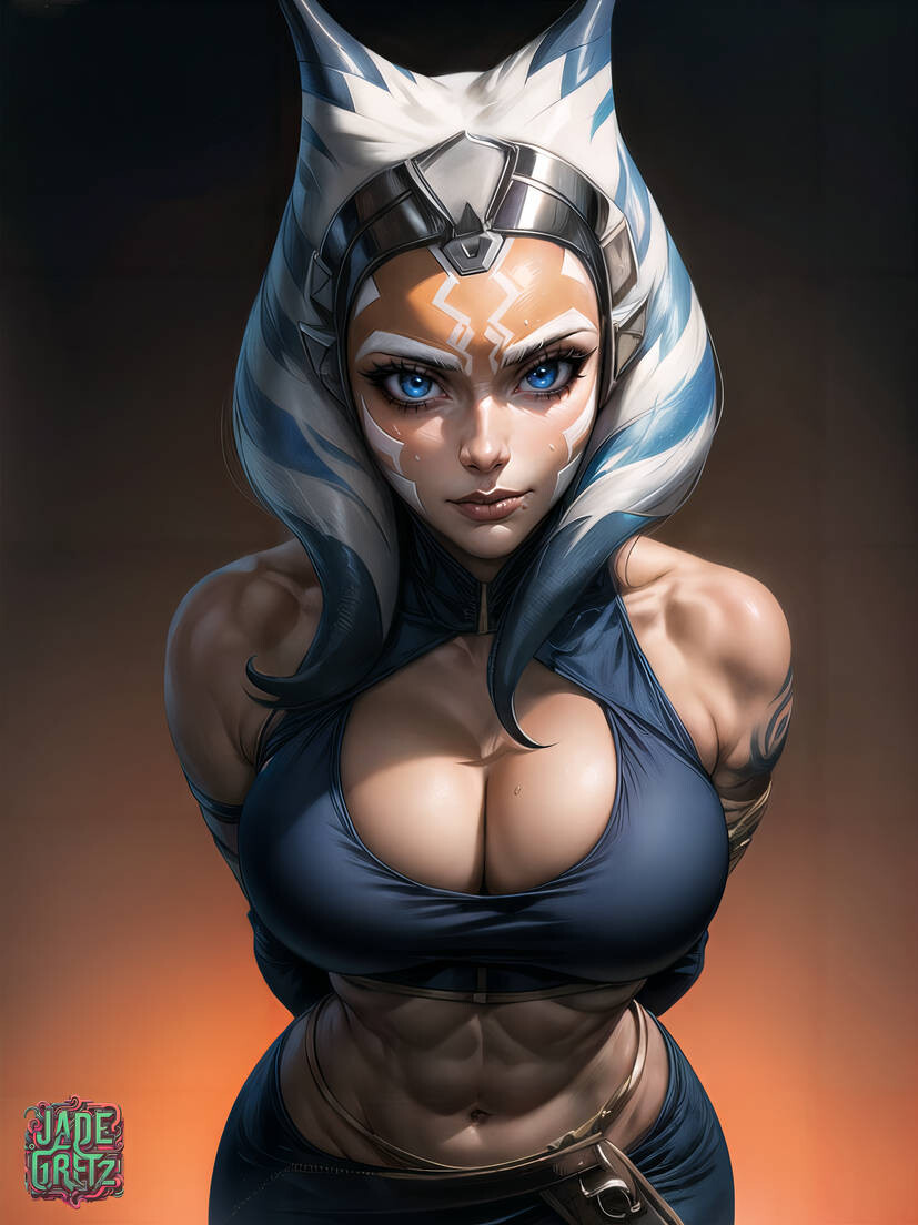 ArtStation - Ahsoka: Protector of the Force by Jade Gretz