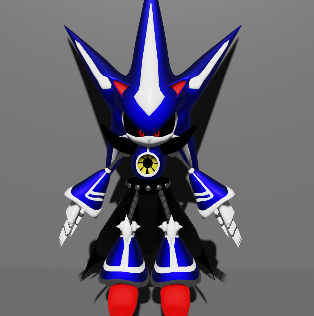 ArtStation - neo metal Sonic