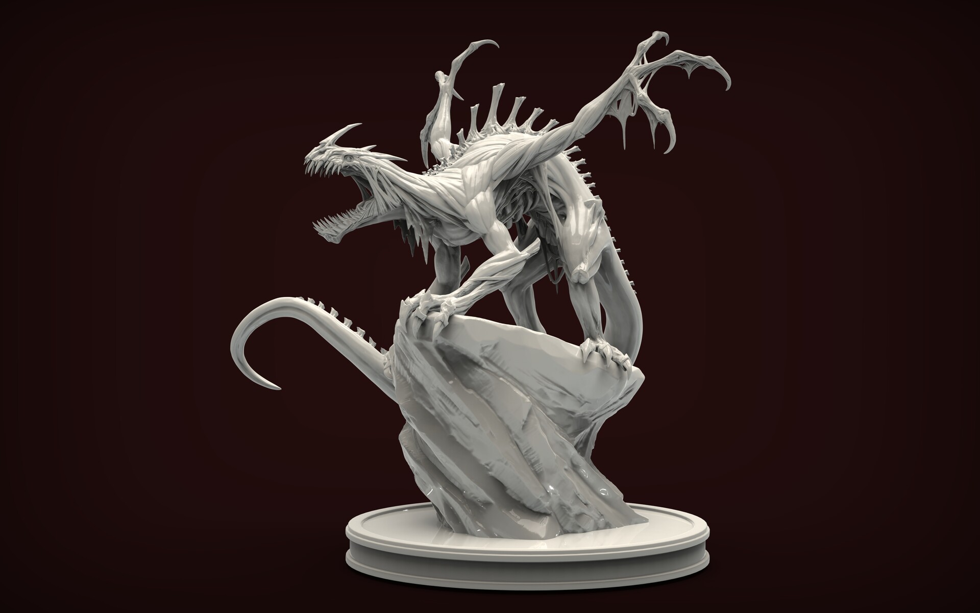 ArtStation - Blood Dragon