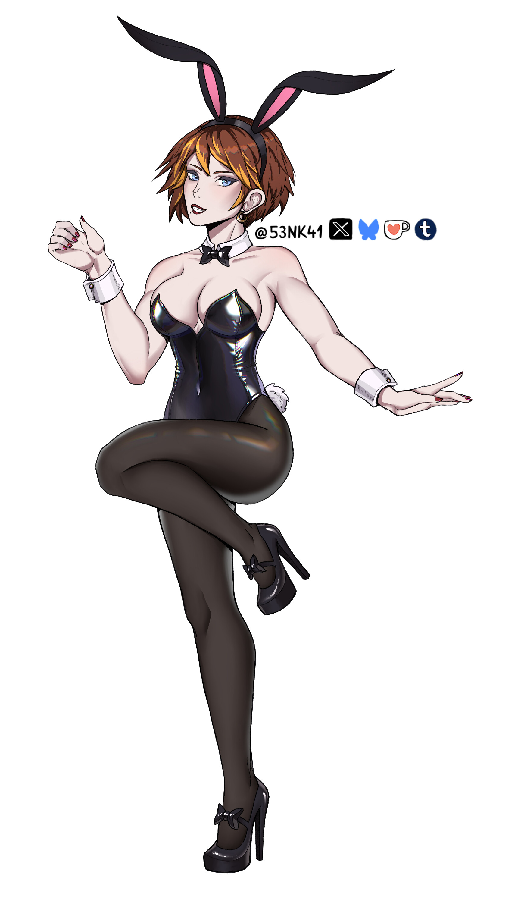 ArtStation - Pinup Bunny Suit Roegadyn