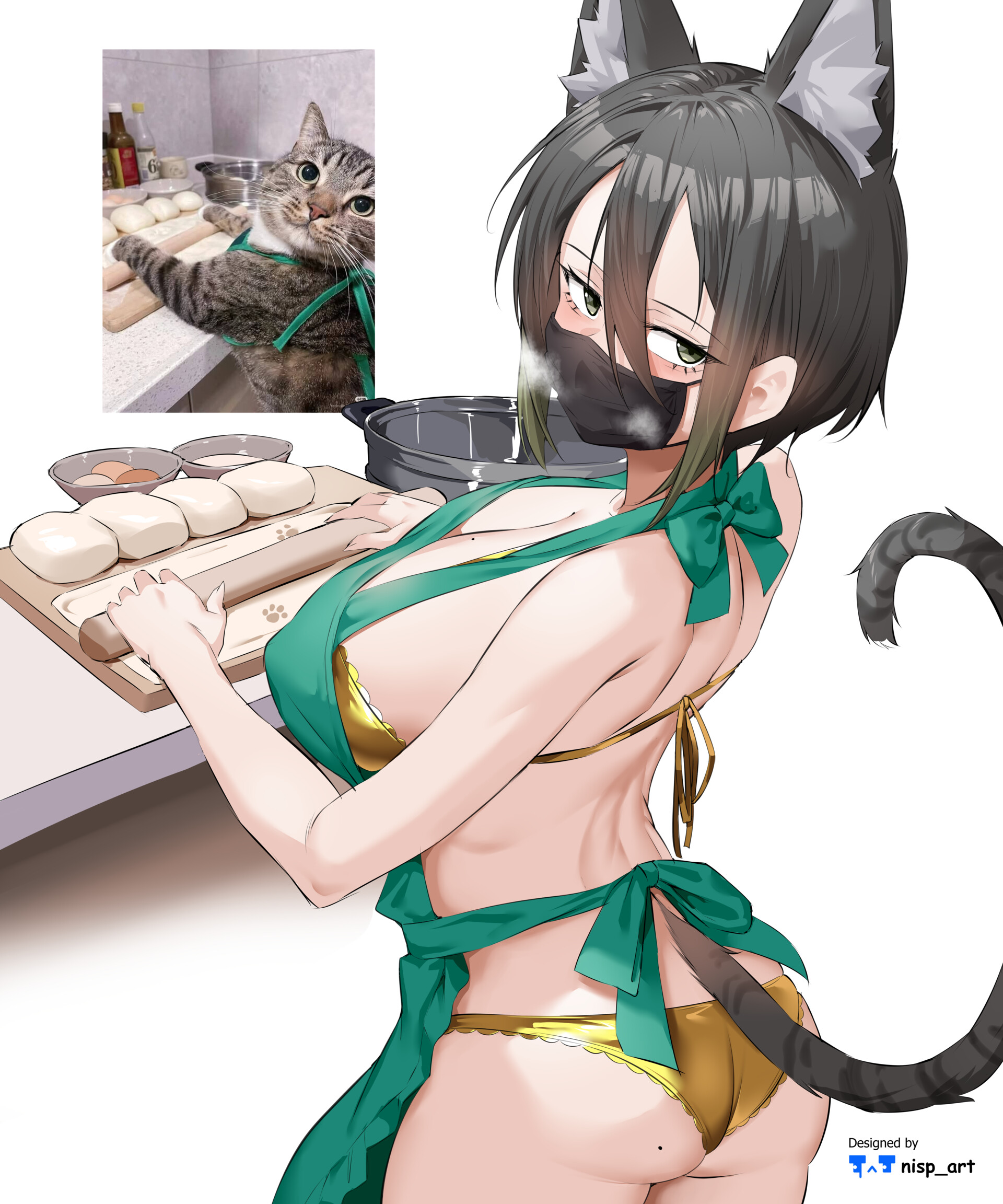 nisp_art - Cat's dough