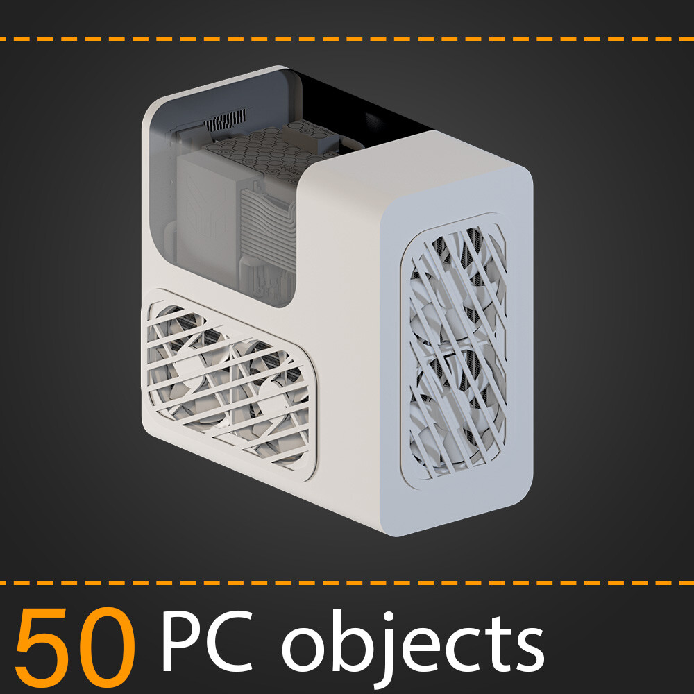 ArtStation - 50-PC objects