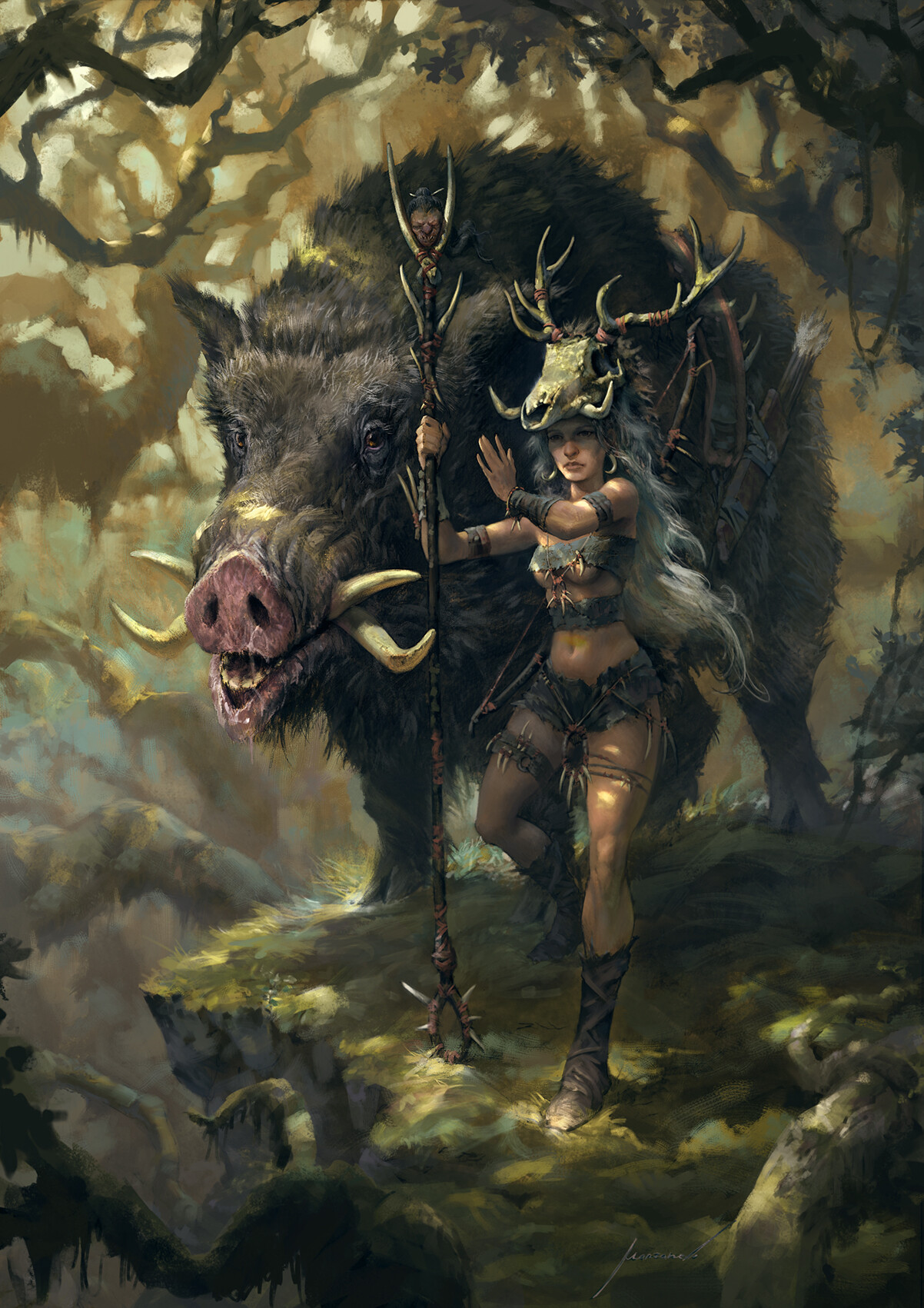Antonio J. Manzanedo - The Explorer and the Wild Boar