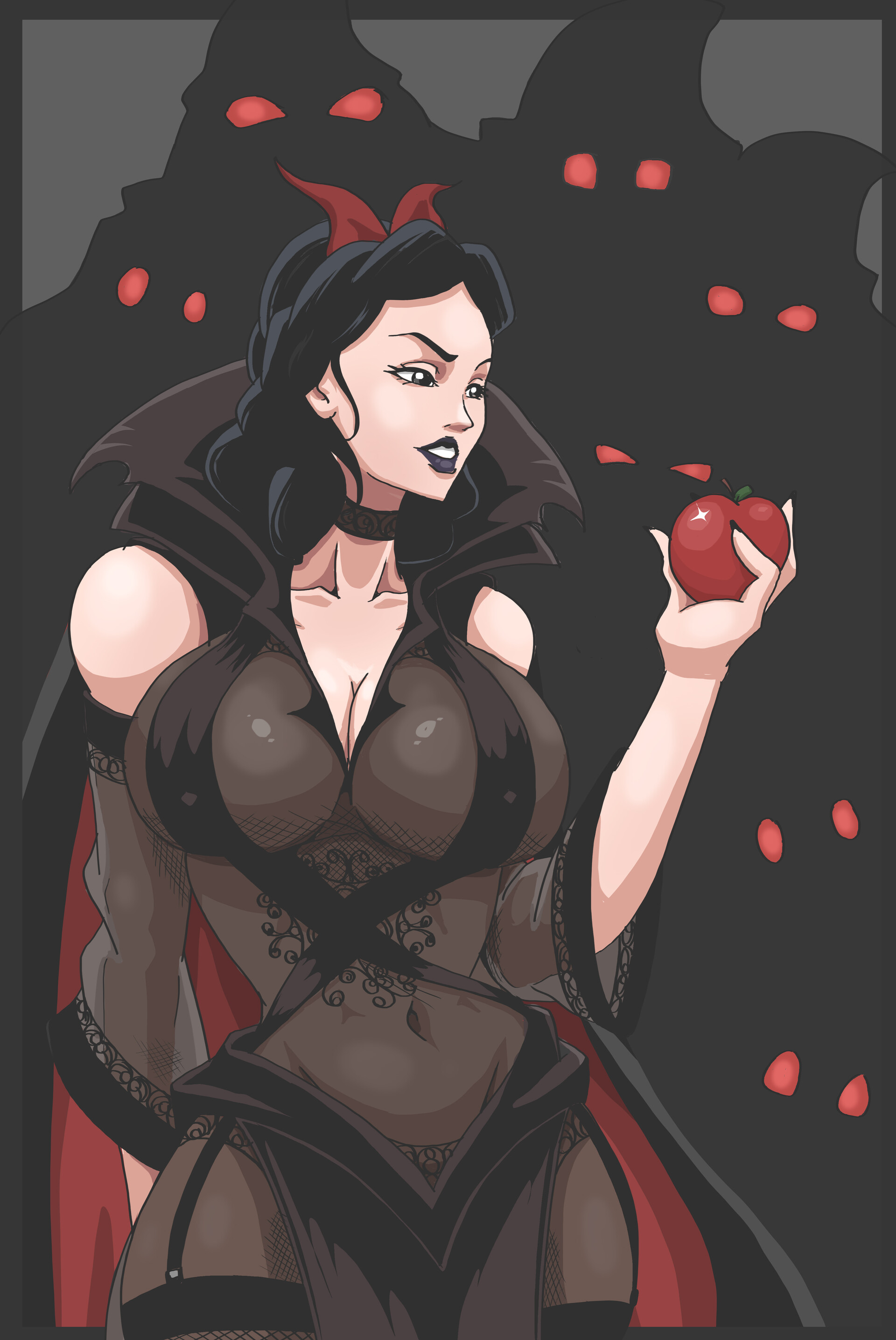 ArtStation - Snow White, The Evil Witch