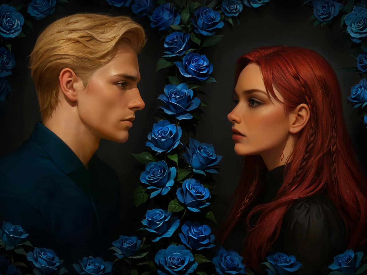 ArtStation - Two Character Portraits I Designed for an Author's Book