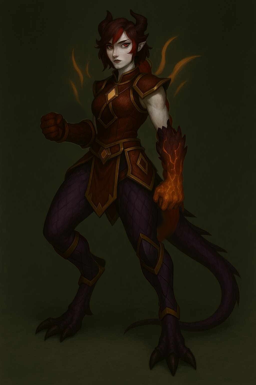ArtStation - Shyvana rework fan concept