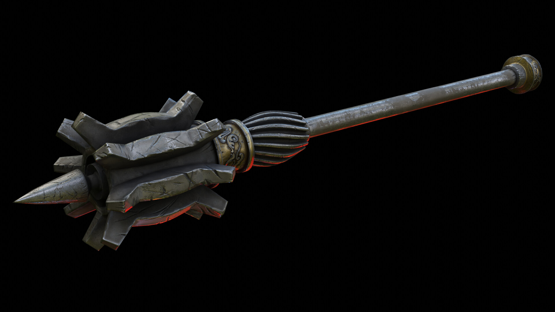 ArtStation - Gothic Mace