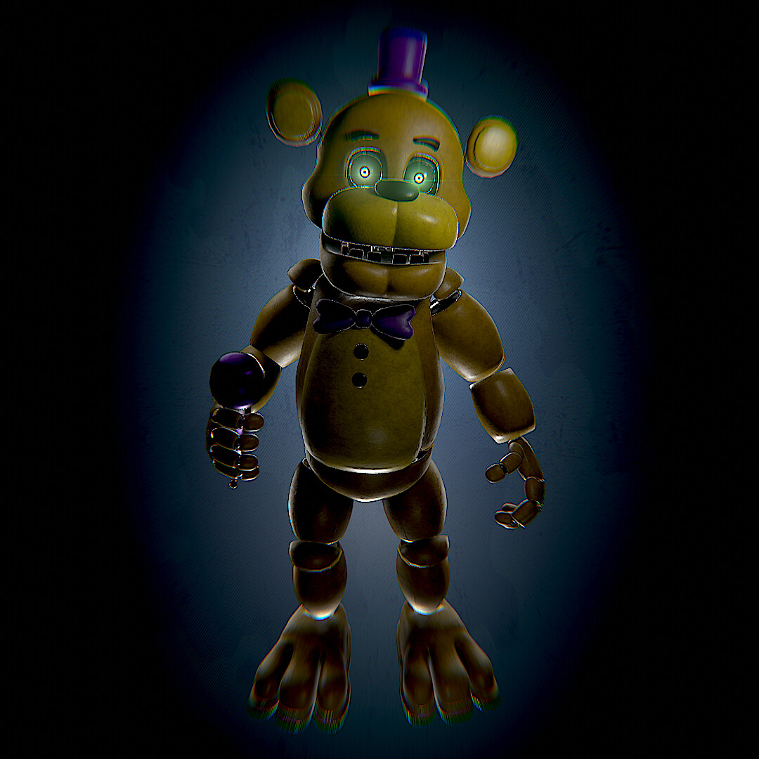 ArtStation - Fredbear - Custom Design