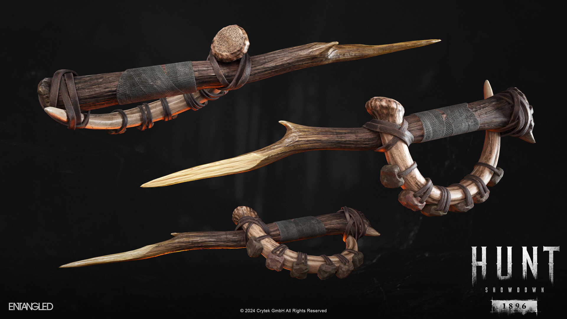 ENTANGLED Studio - Weapon 3D Models for Hunt: Showdown