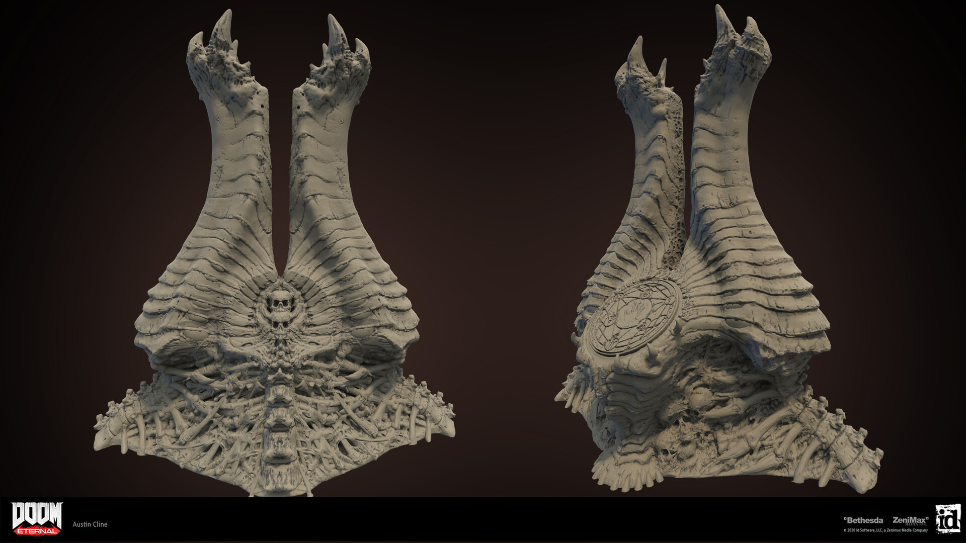 Austin Cline - Doom Eternal props