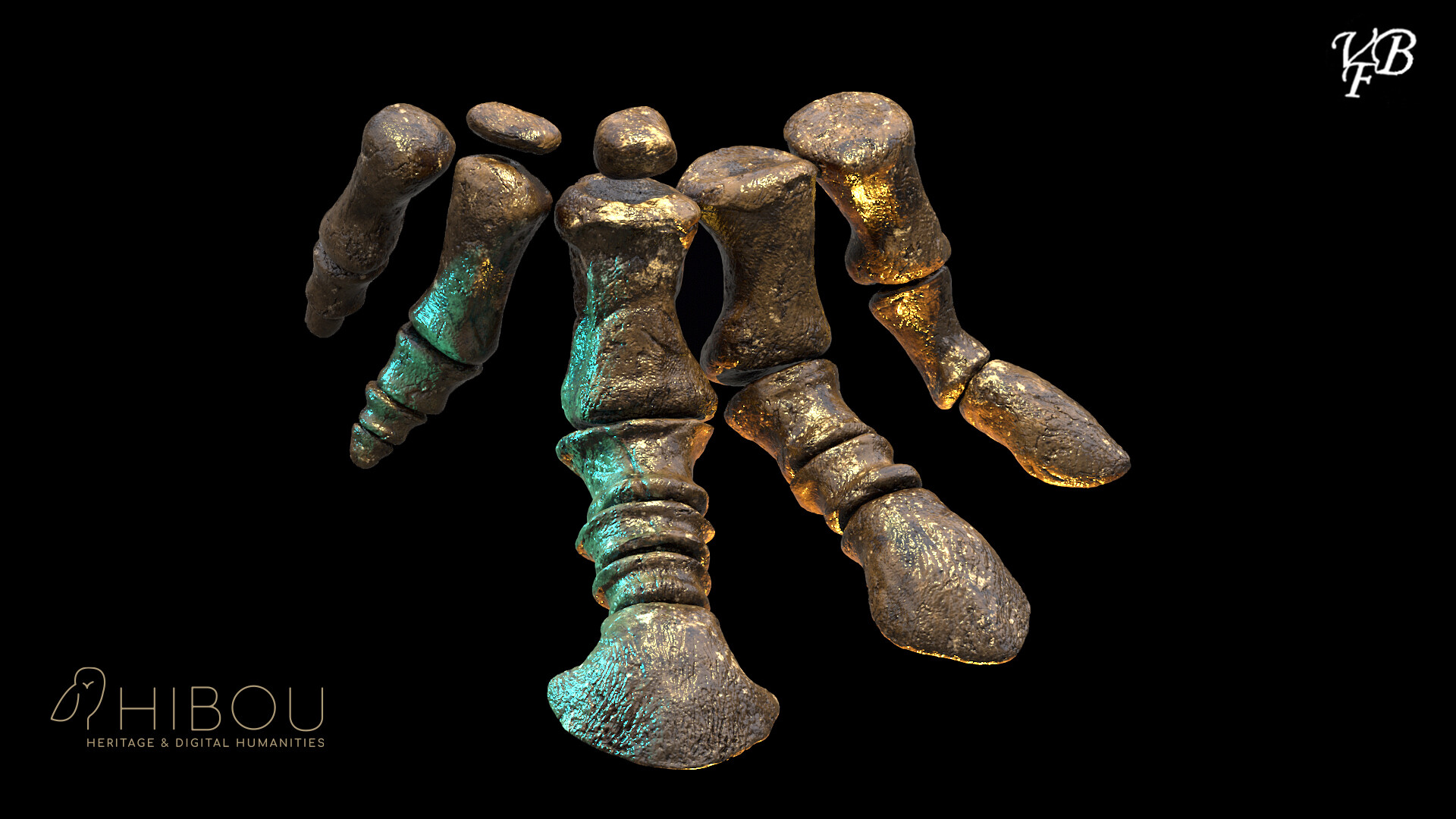 VFB Paleoart - Triceratops bones for Hibou