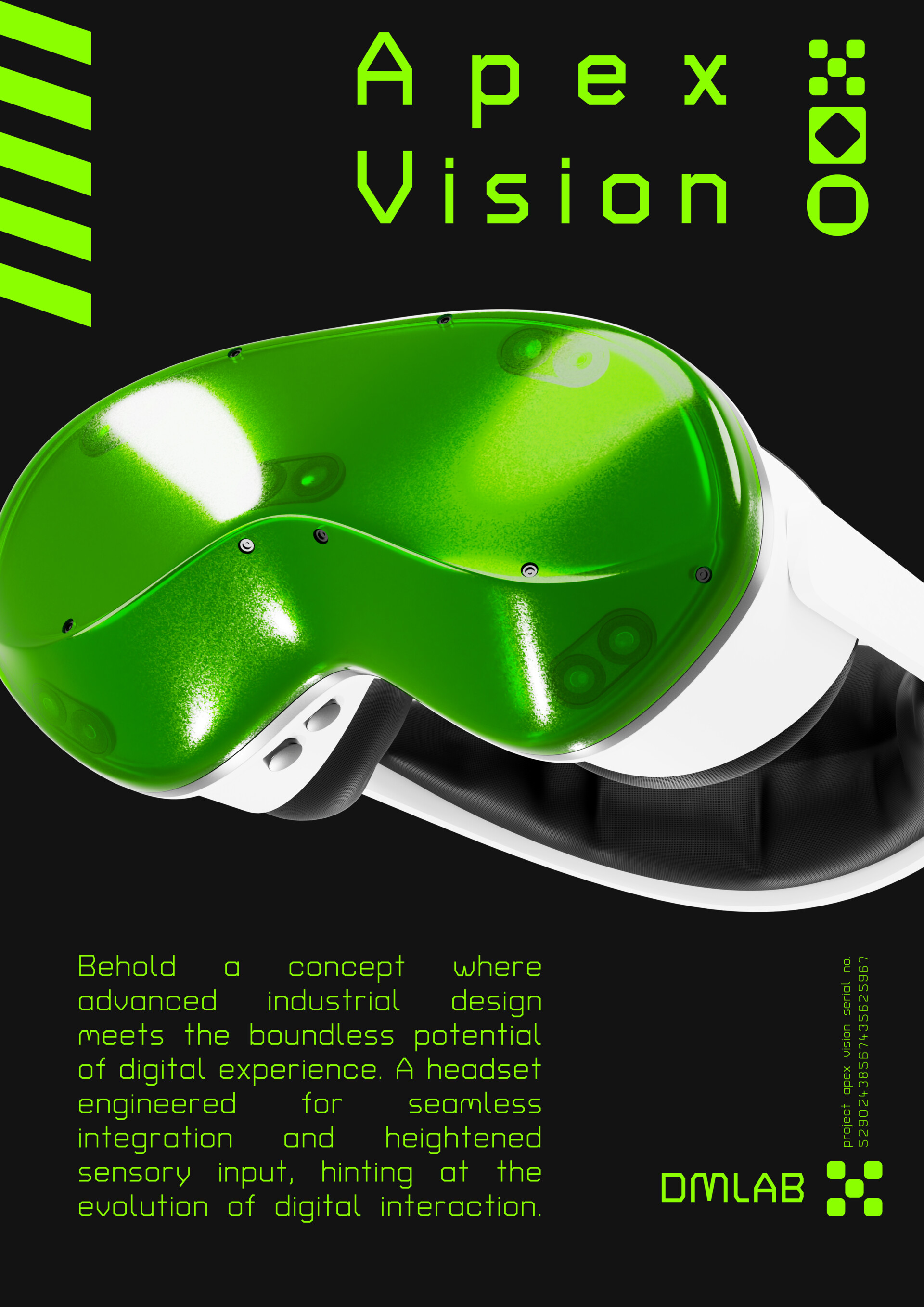 ArtStation - VR headset poster