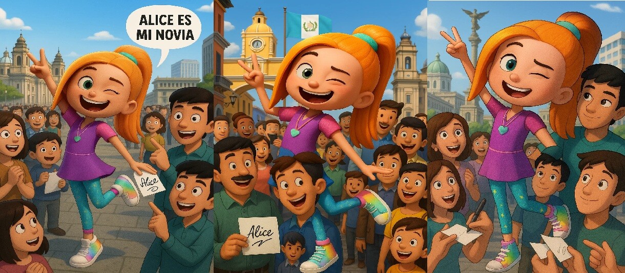 ArtStation - Alice de Friendzspace en la Ciudad de Guatemala