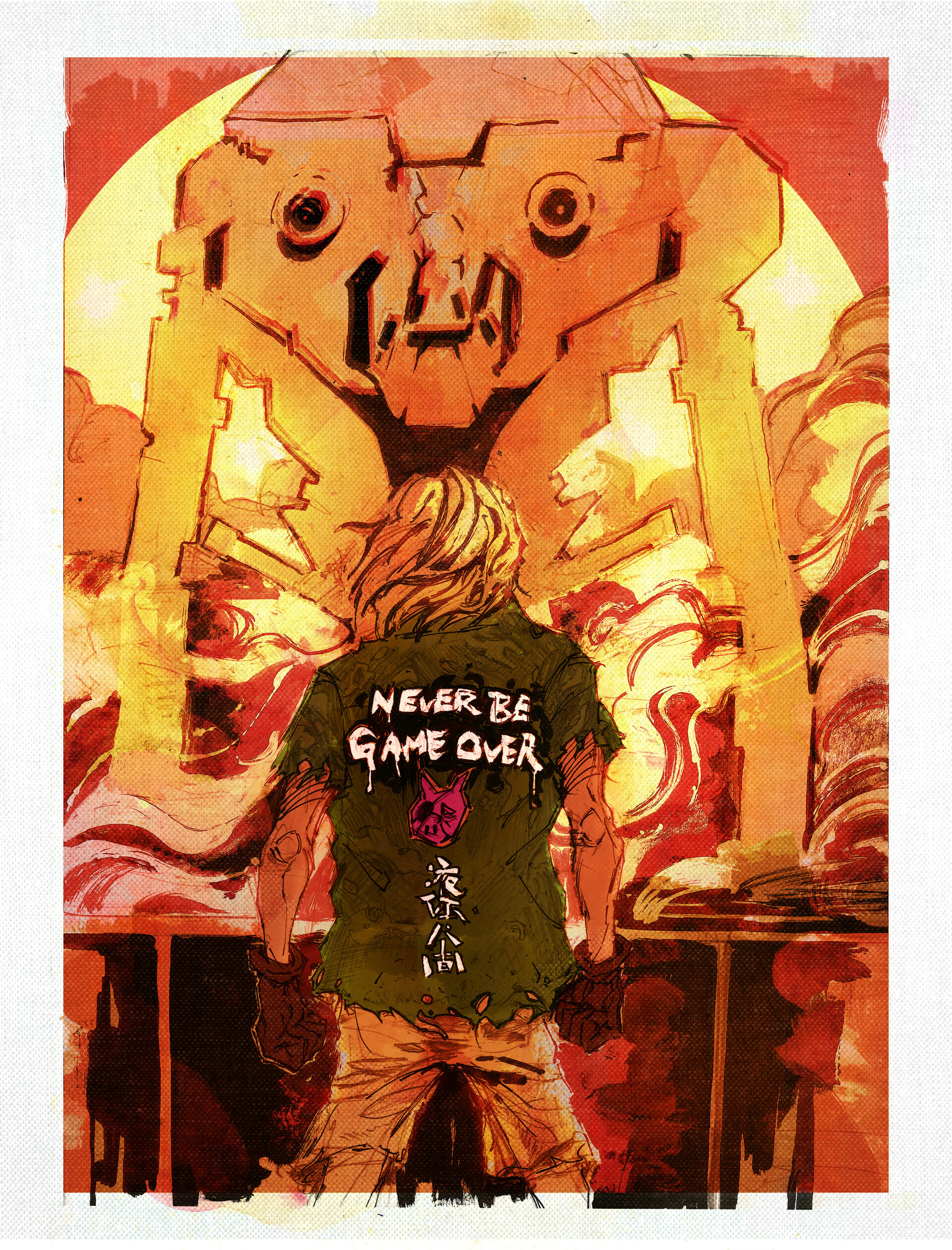 ArtStation - Eli before Metal Gear Elephant