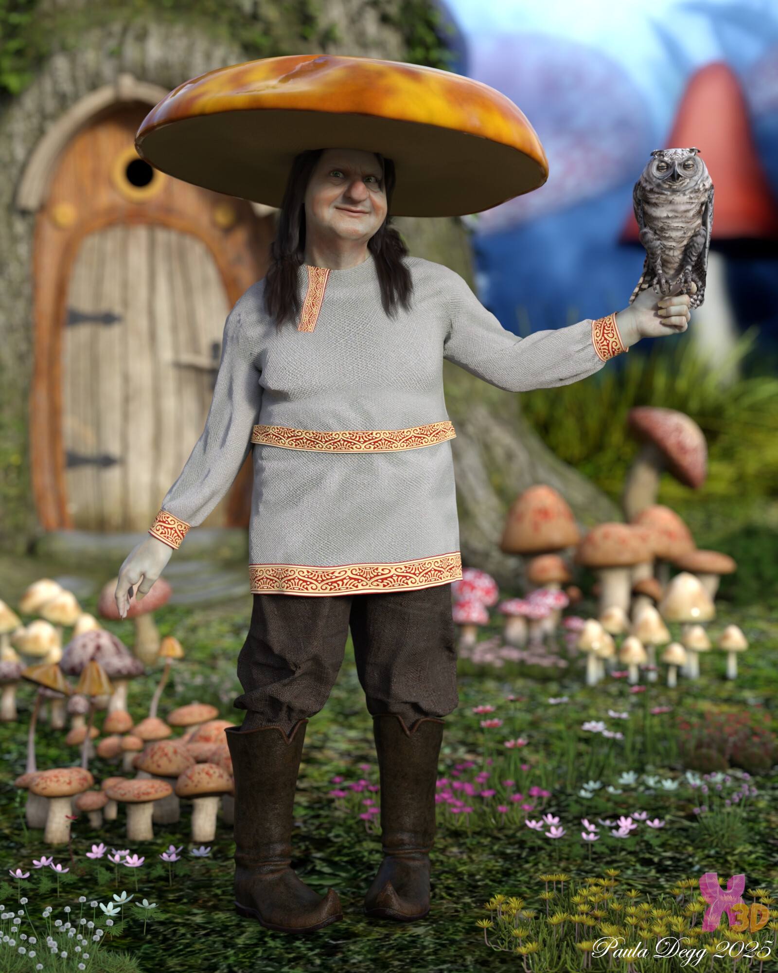 Xtreme3D Studio - Father Mushroom Clothing and Outfit for G8M by Cybertenko