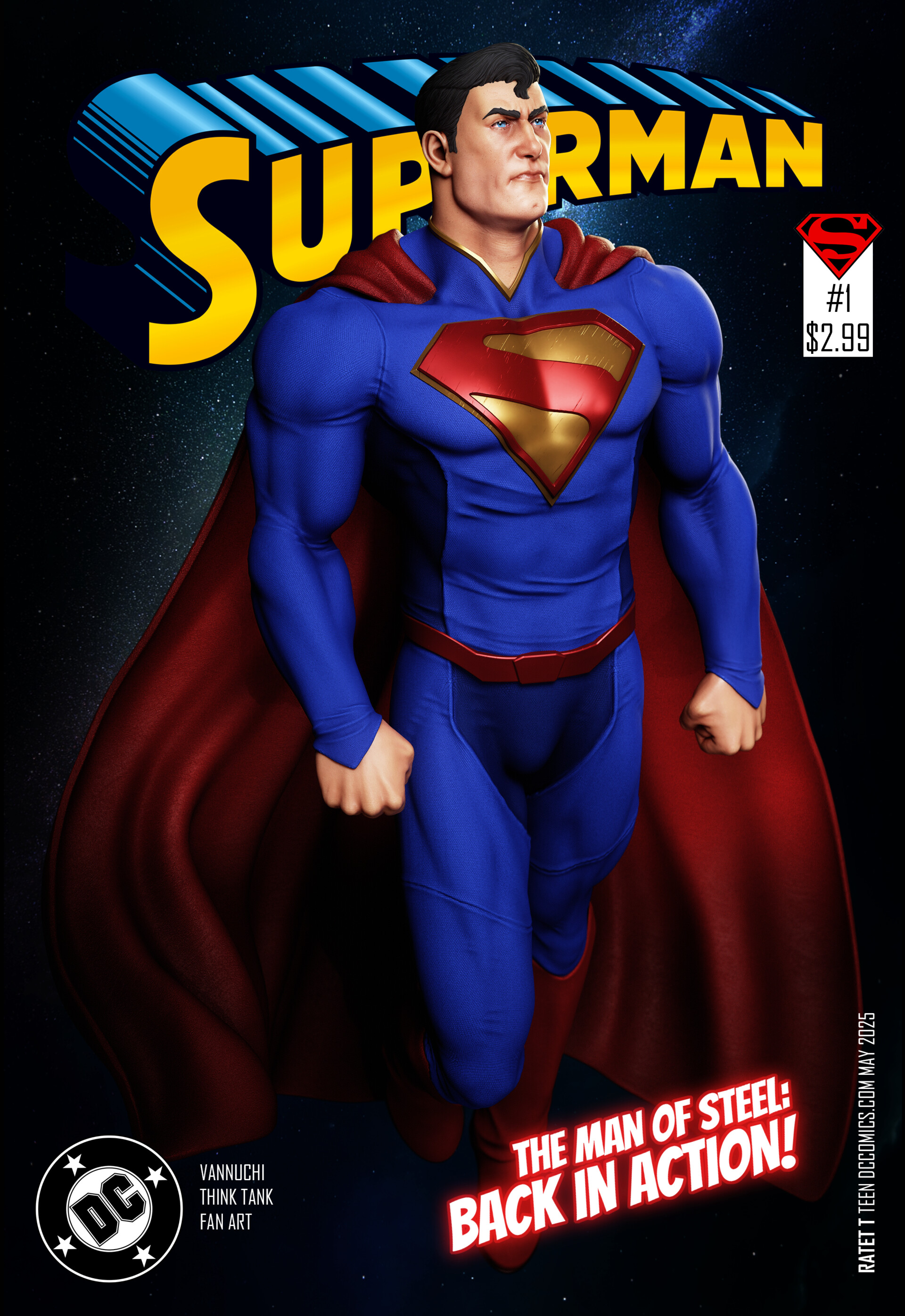 ArtStation - Superman Fan Art