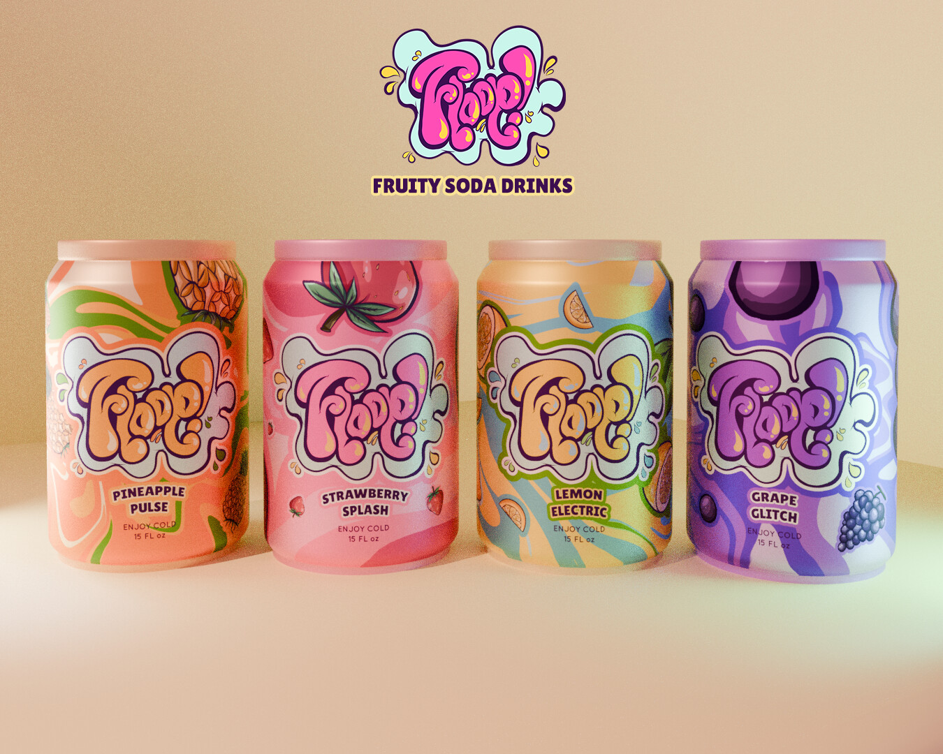 Ruth Chinyere Ifeka - FLOOP! Drink Brand Design