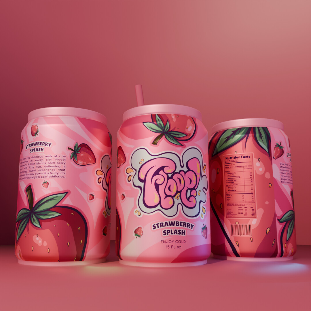 Ruth Chinyere Ifeka - FLOOP! Drink Brand Design