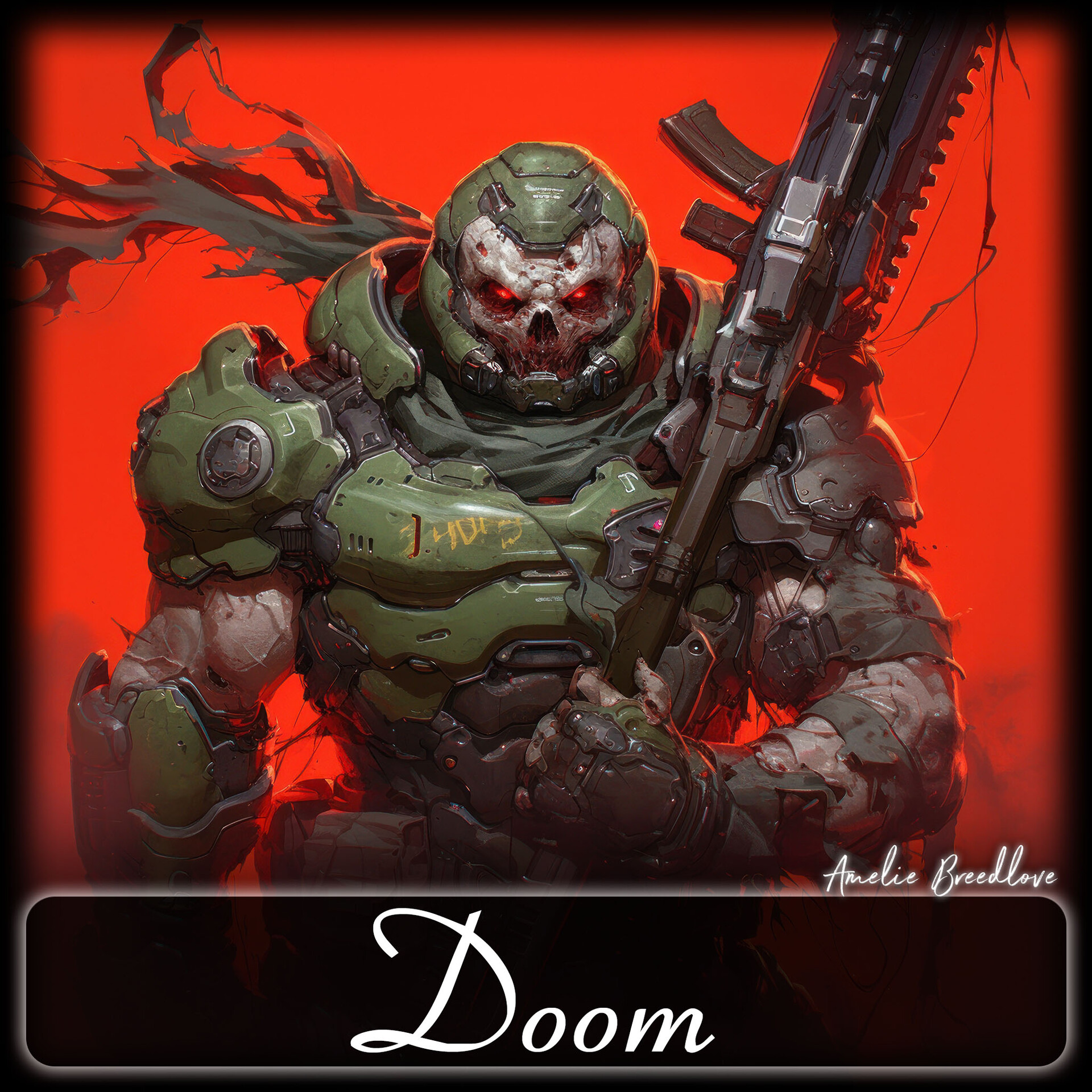 ArtStation - 200 Doom Character Concept Reference Pack | 4K | v.16