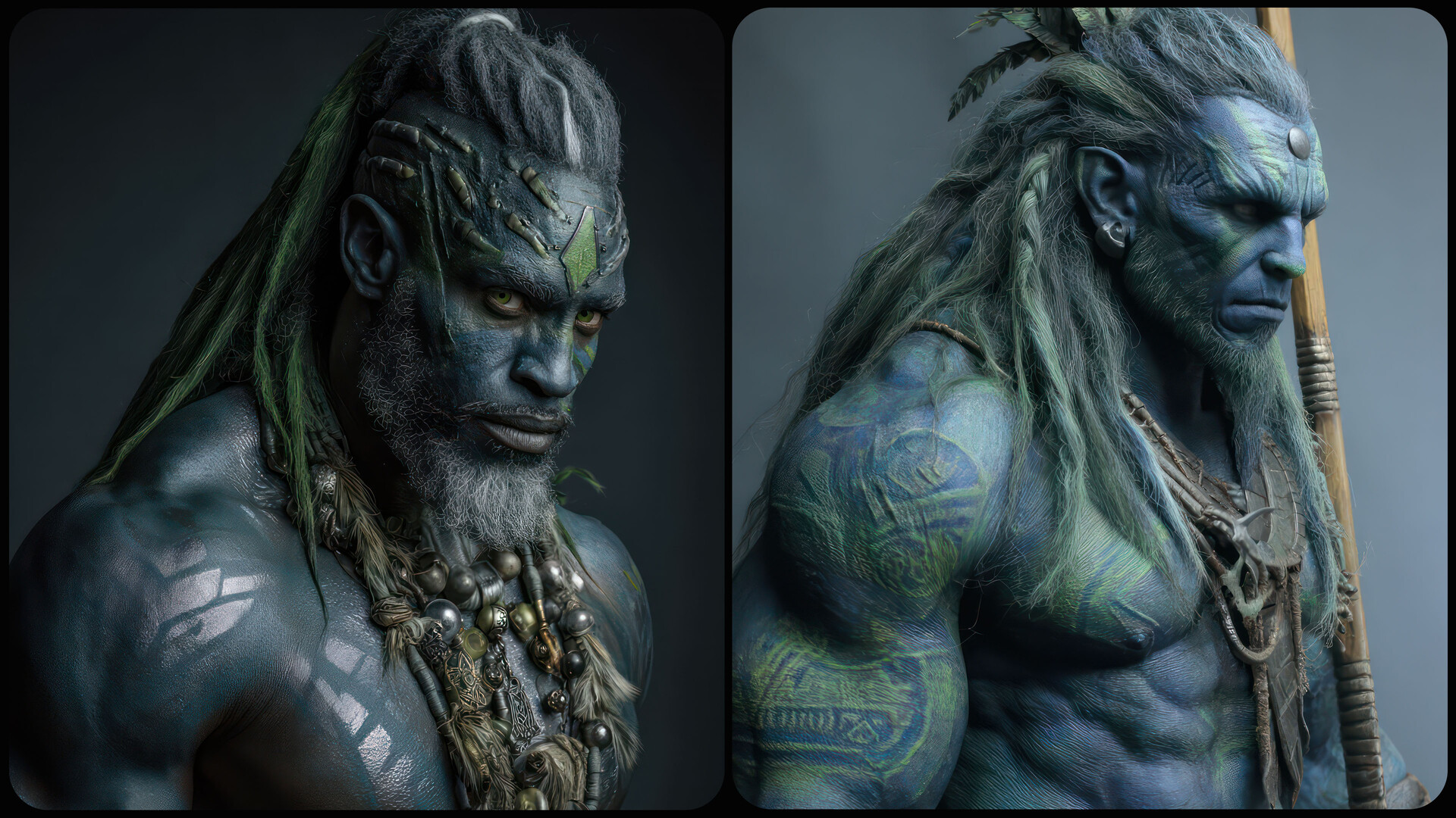 Ferial Studio - 🔹220 Goliath Storm Warrior Character Reference Image ...