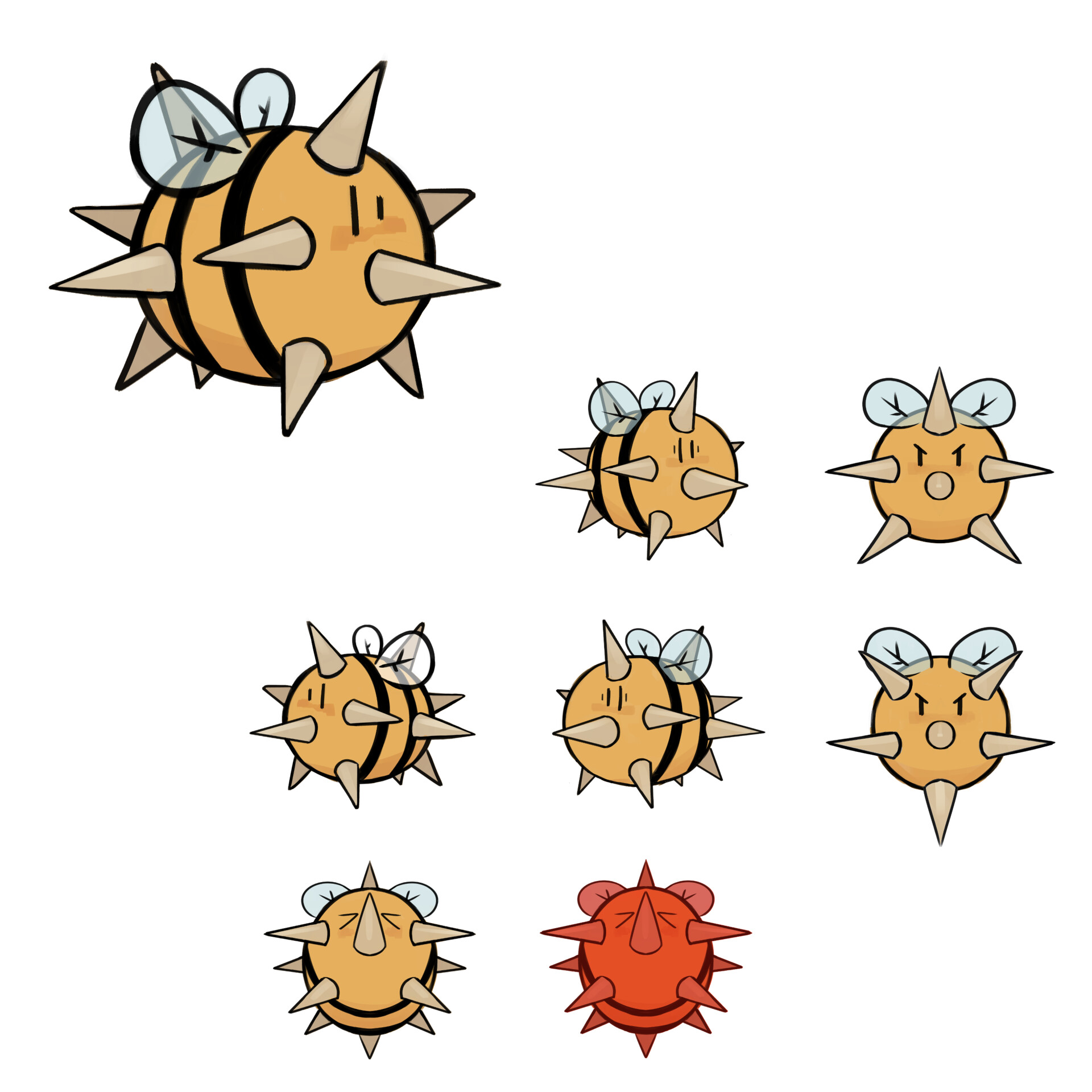 ArtStation - Enemy Sprite Sheets