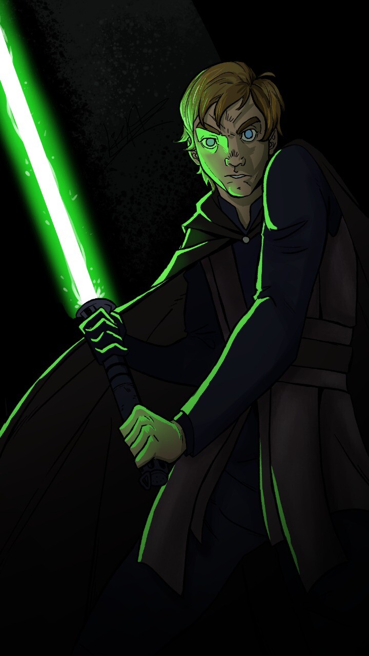 ArtStation - Luke Skywalker fanart by Lucas Miranda