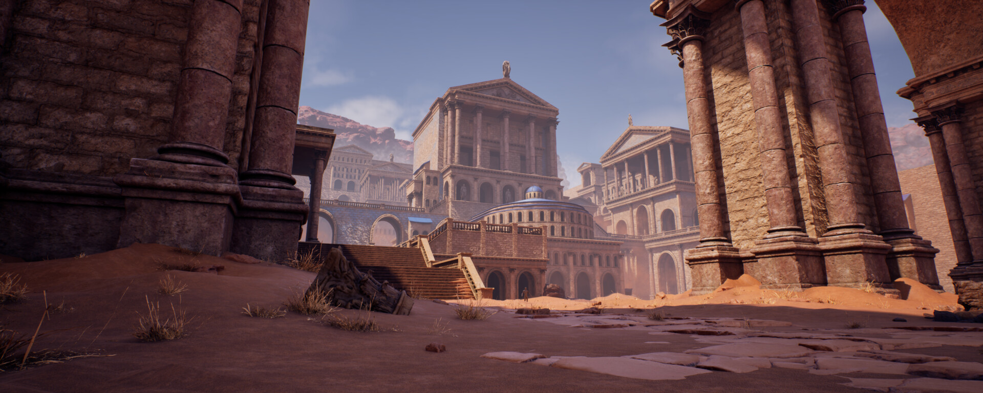 ArtStation - City of Immortals – Ancient Roman Environment