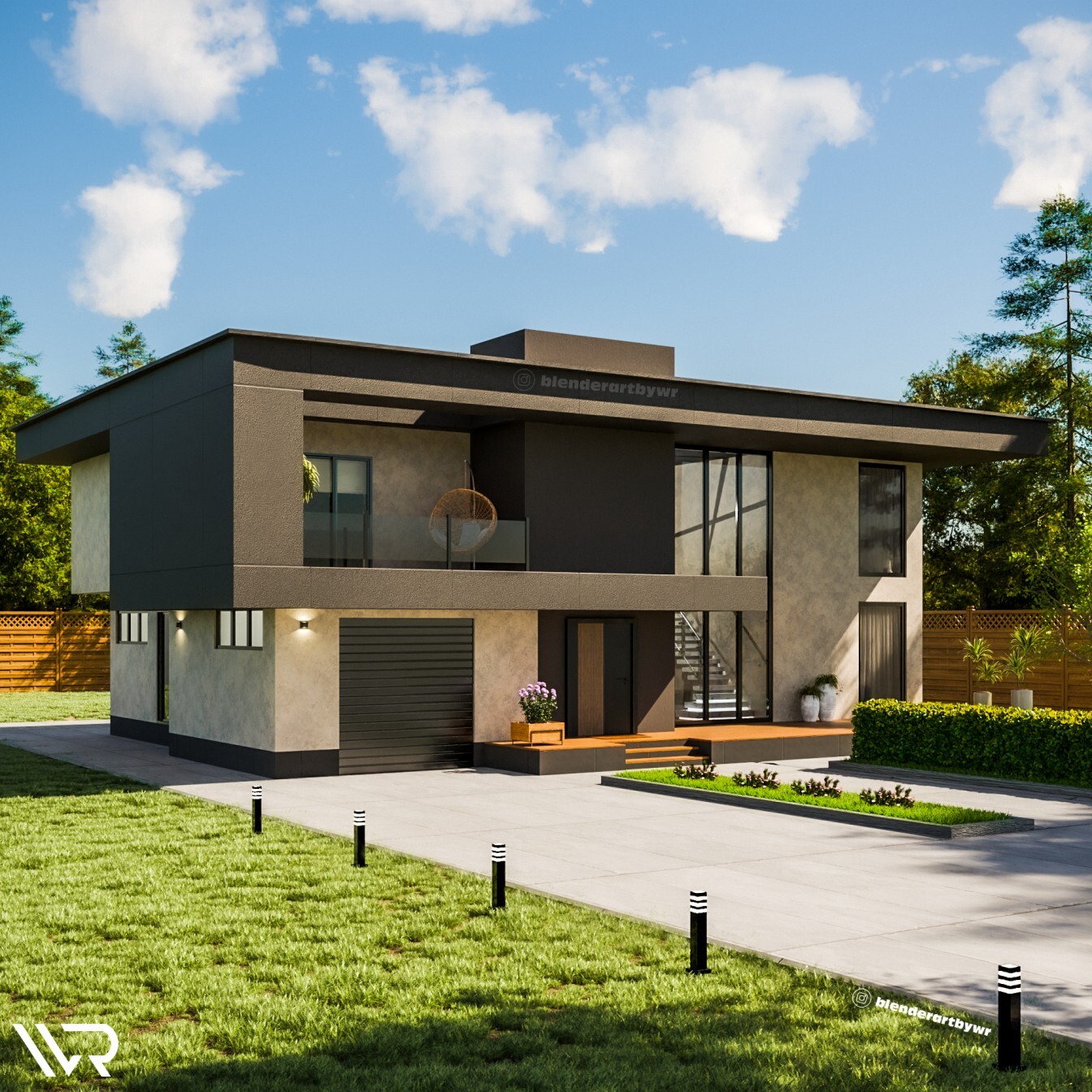ArtStation - Modern House | 3D Visualization