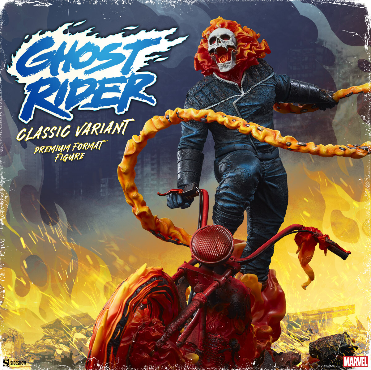 ArtStation - Ghost Rider Premium Format™ Figure (Classic Variant) by ...