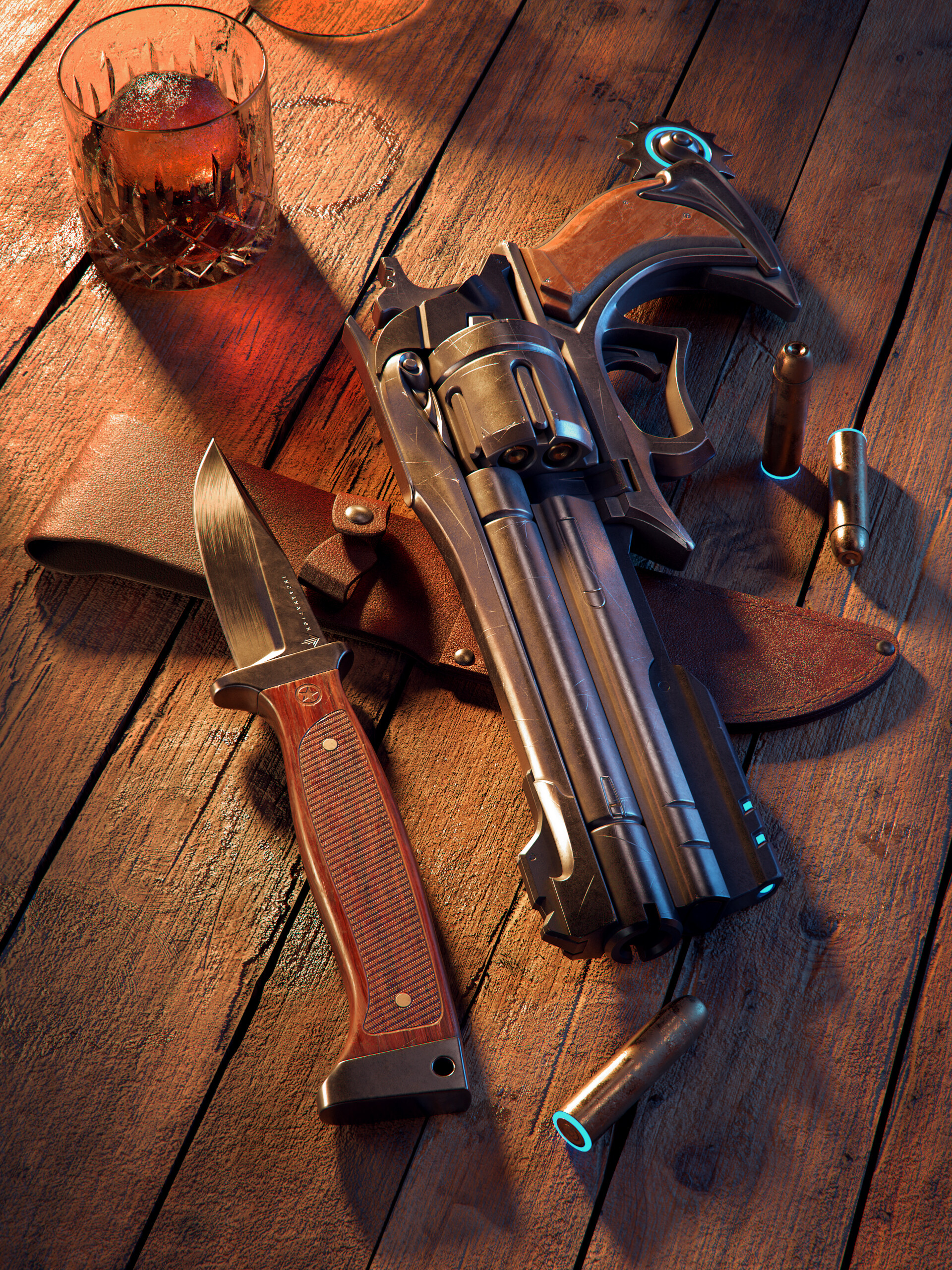 ArtStation - 西部维和小场景——个人作品