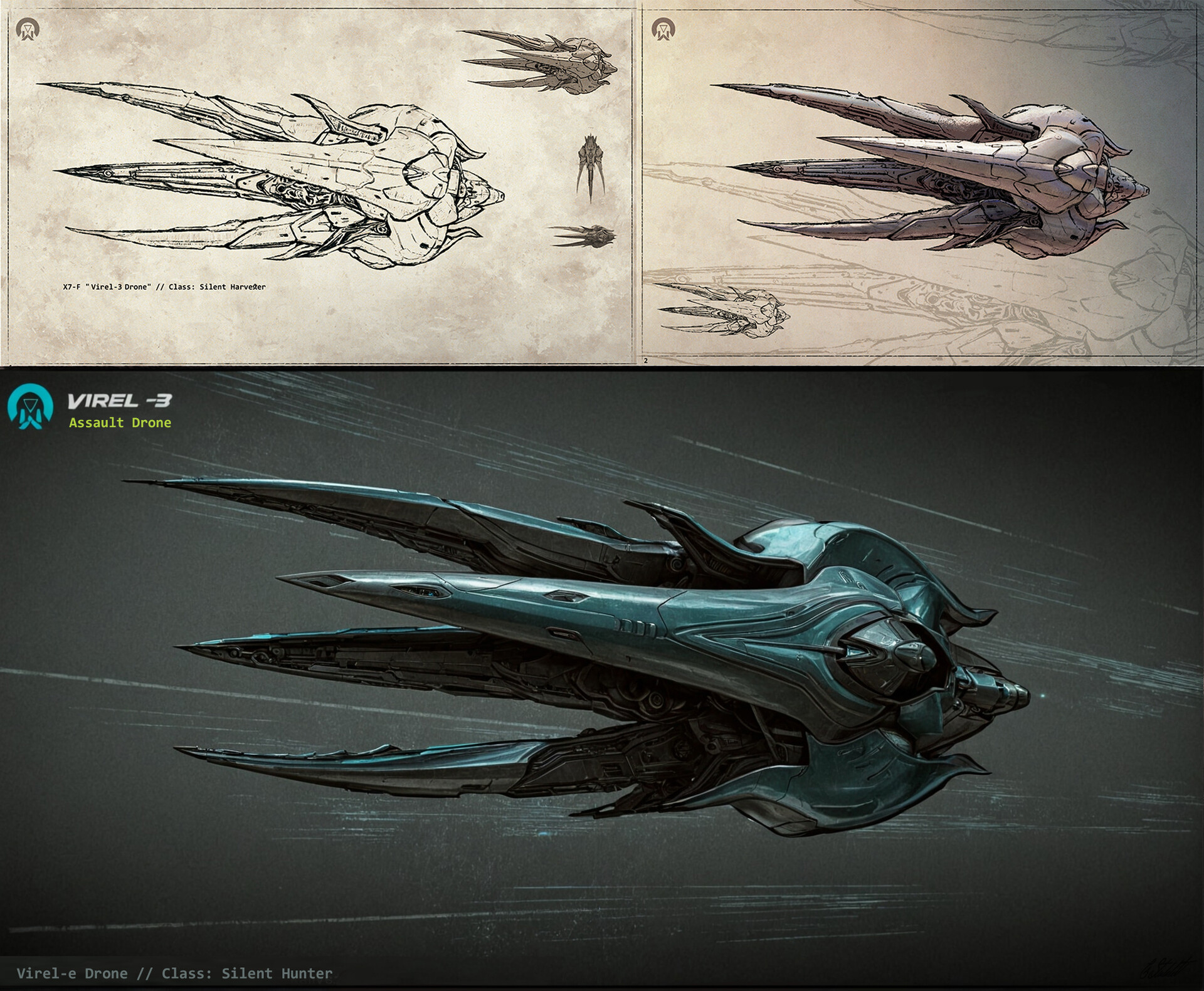 ArtStation - Frigate Iron Vulture