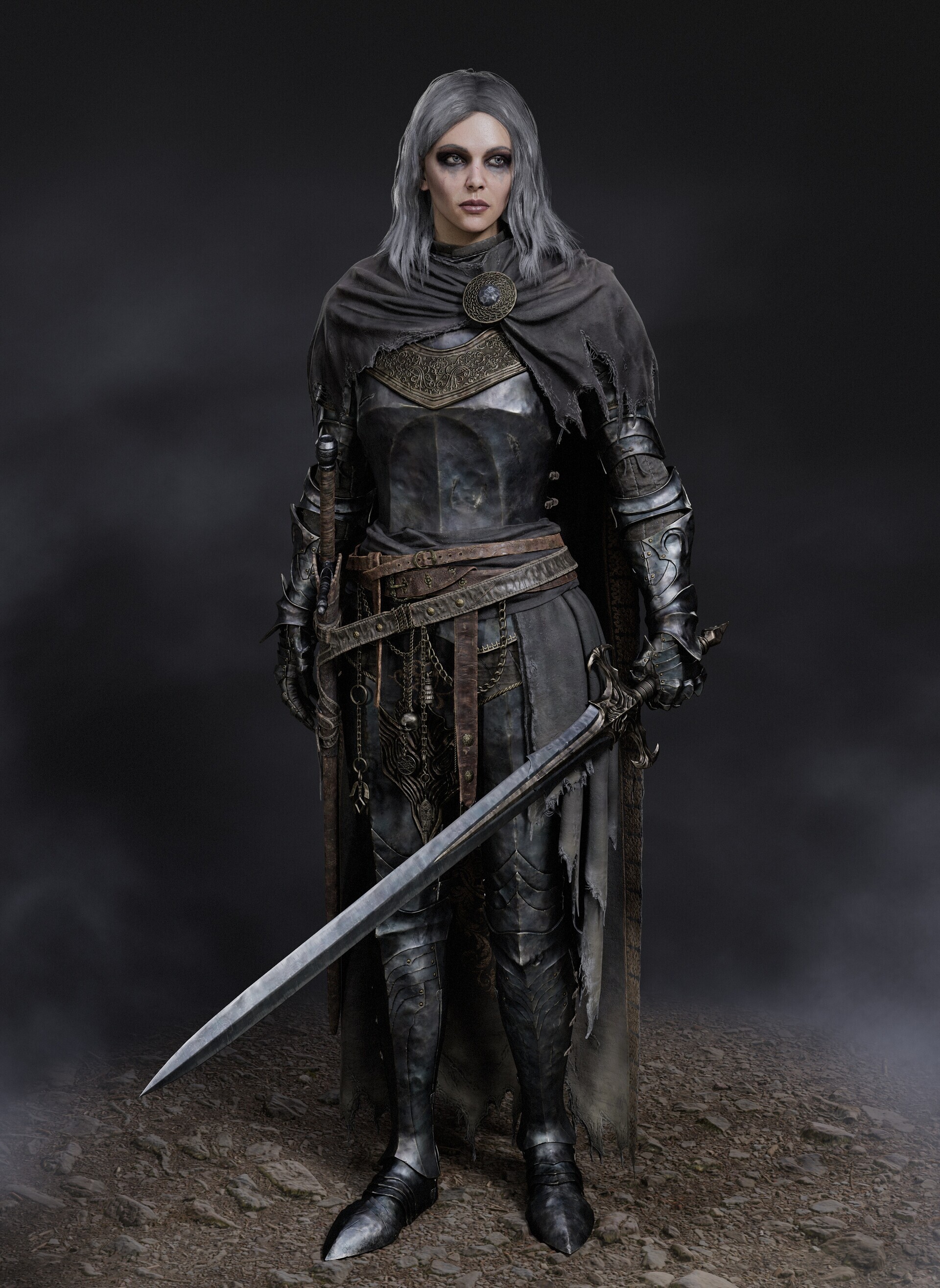 ArtStation - Broken single wing - Real time