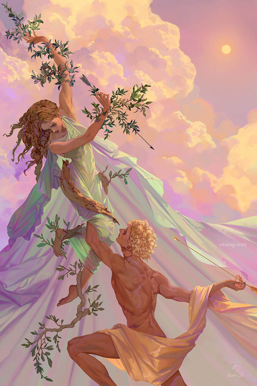 ArtStation - Apollo and Daphne