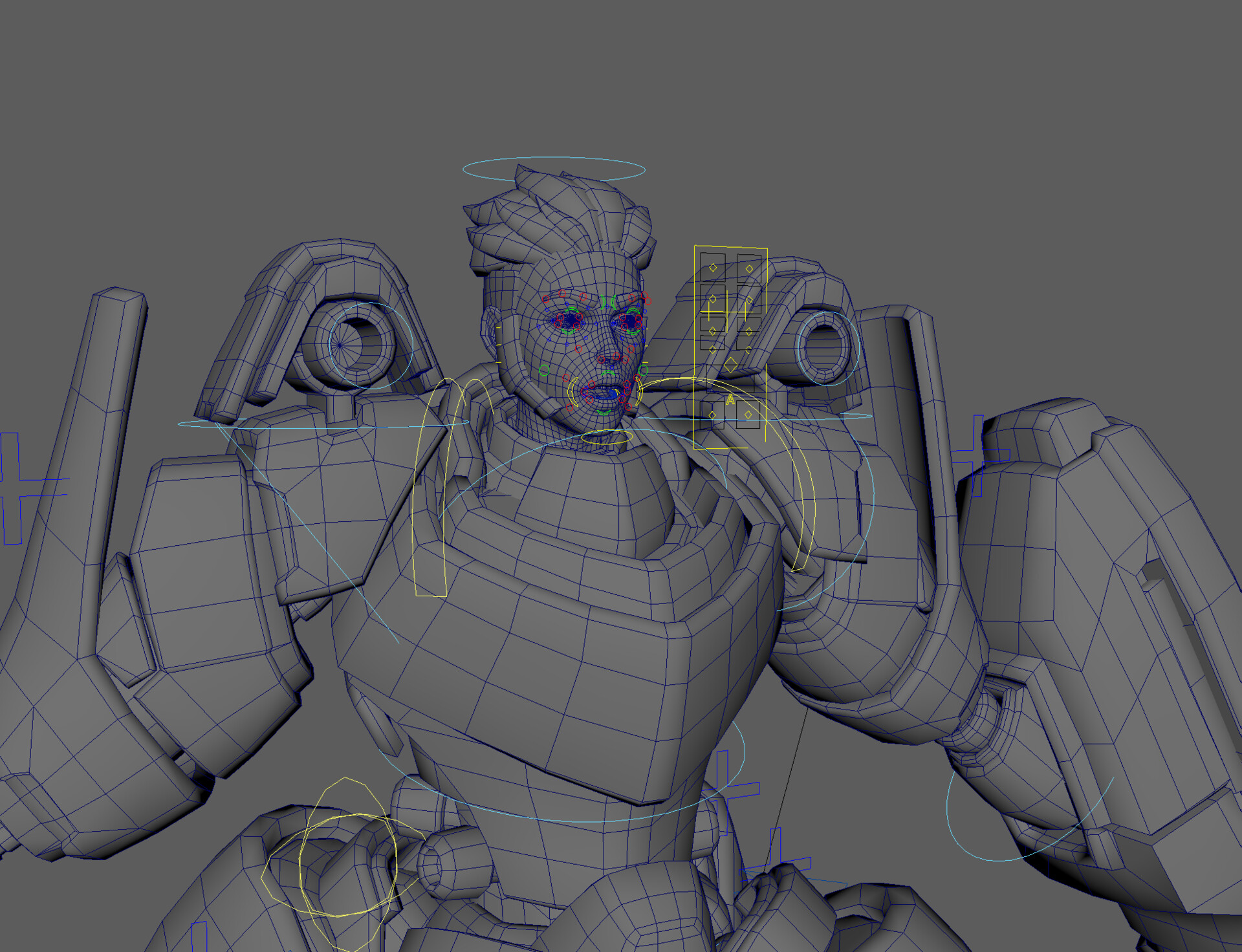 David Ryatta Ide-Wyatt - Sports Cyborgs; Character Rigs