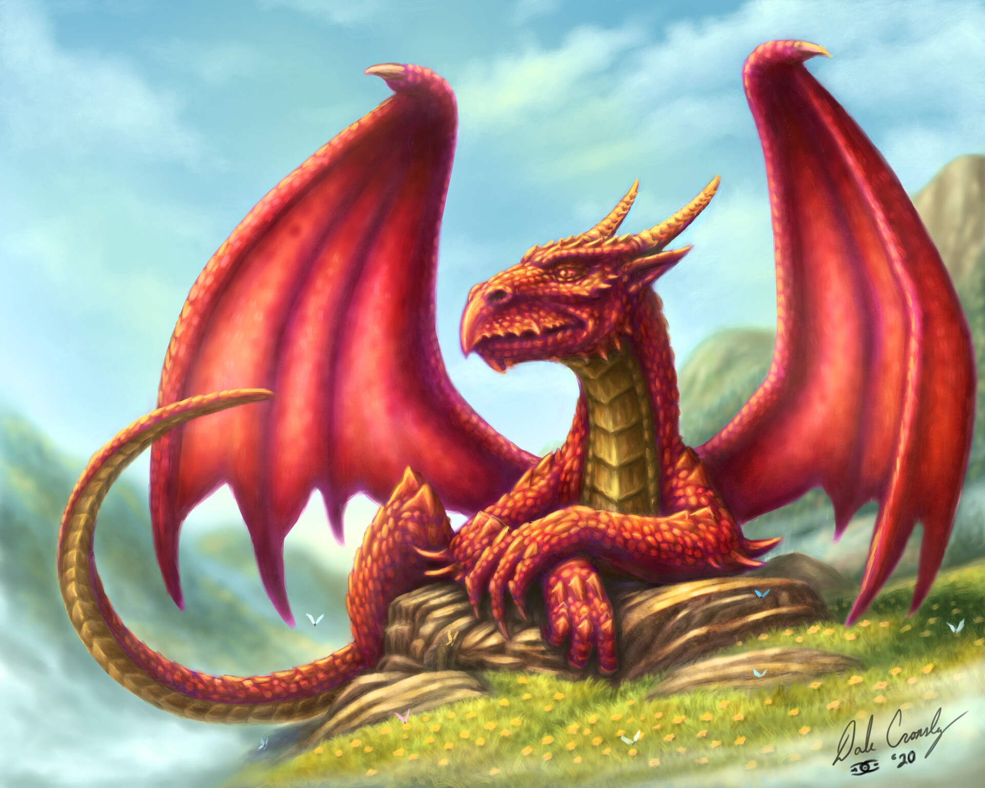 ArtStation - Dragon's Perch