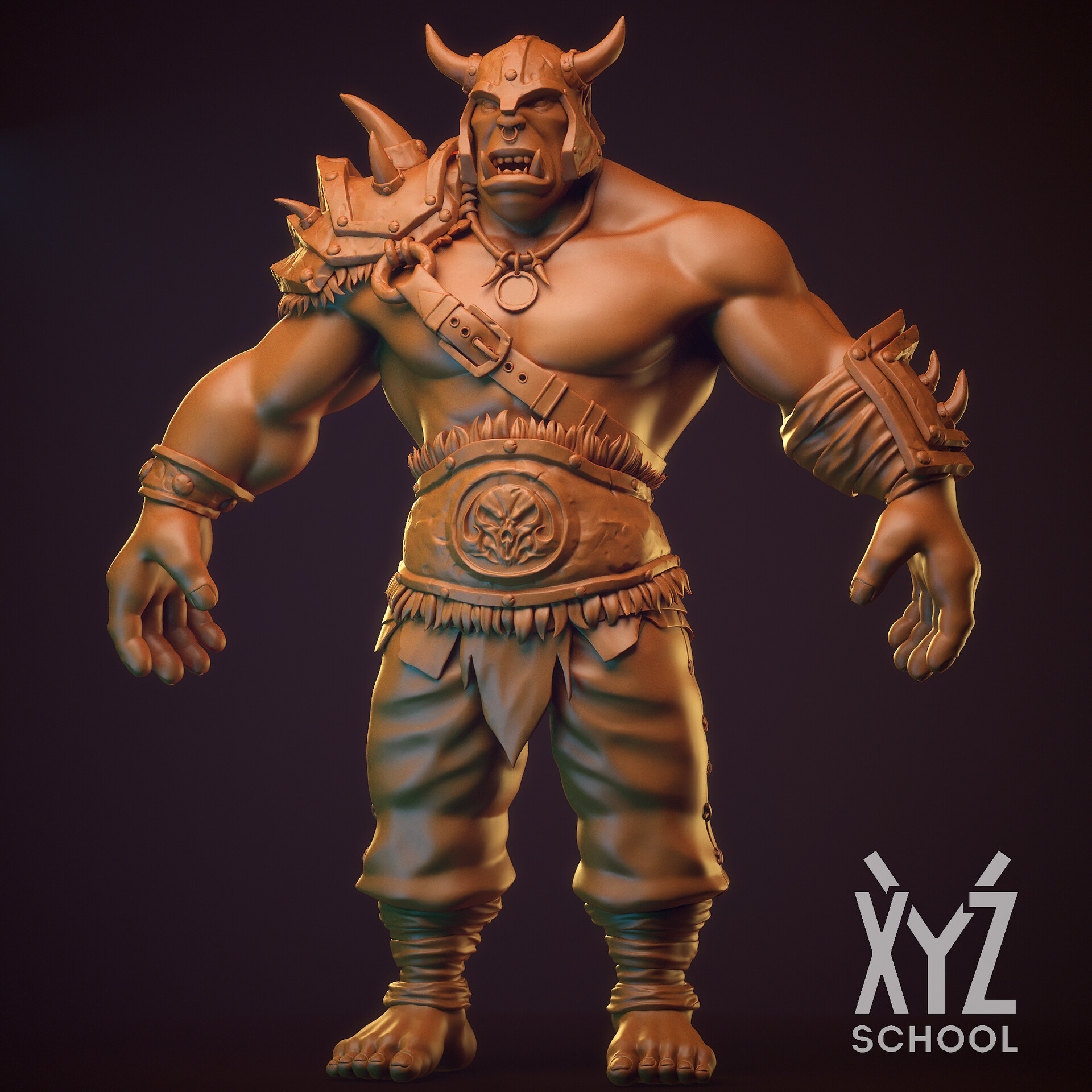 ArtStation - Orc Warrior