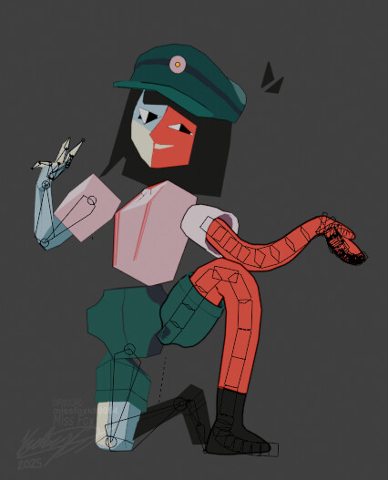 ArtStation - ENA (Dream BBQ) 3D Model (WIP)