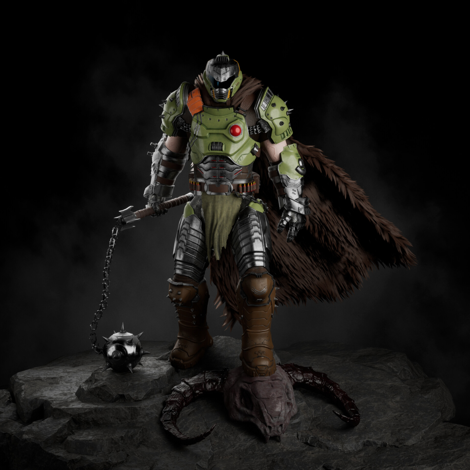 ArtStation - Doom Slayer - The Dark Ages - Fan art