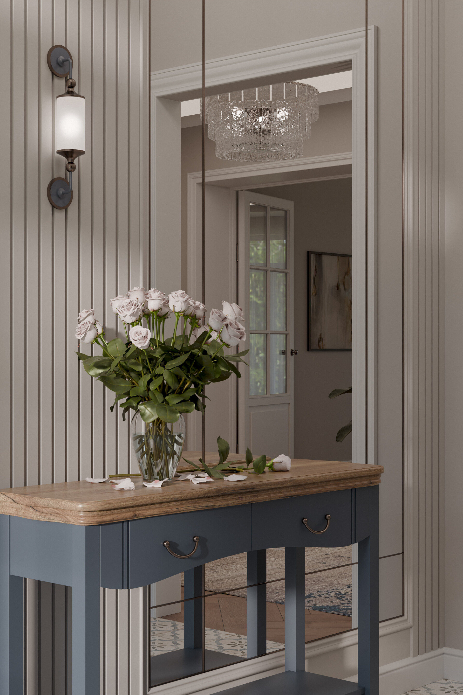 ArtStation - Part 1. 3D visualization of a two-storey house