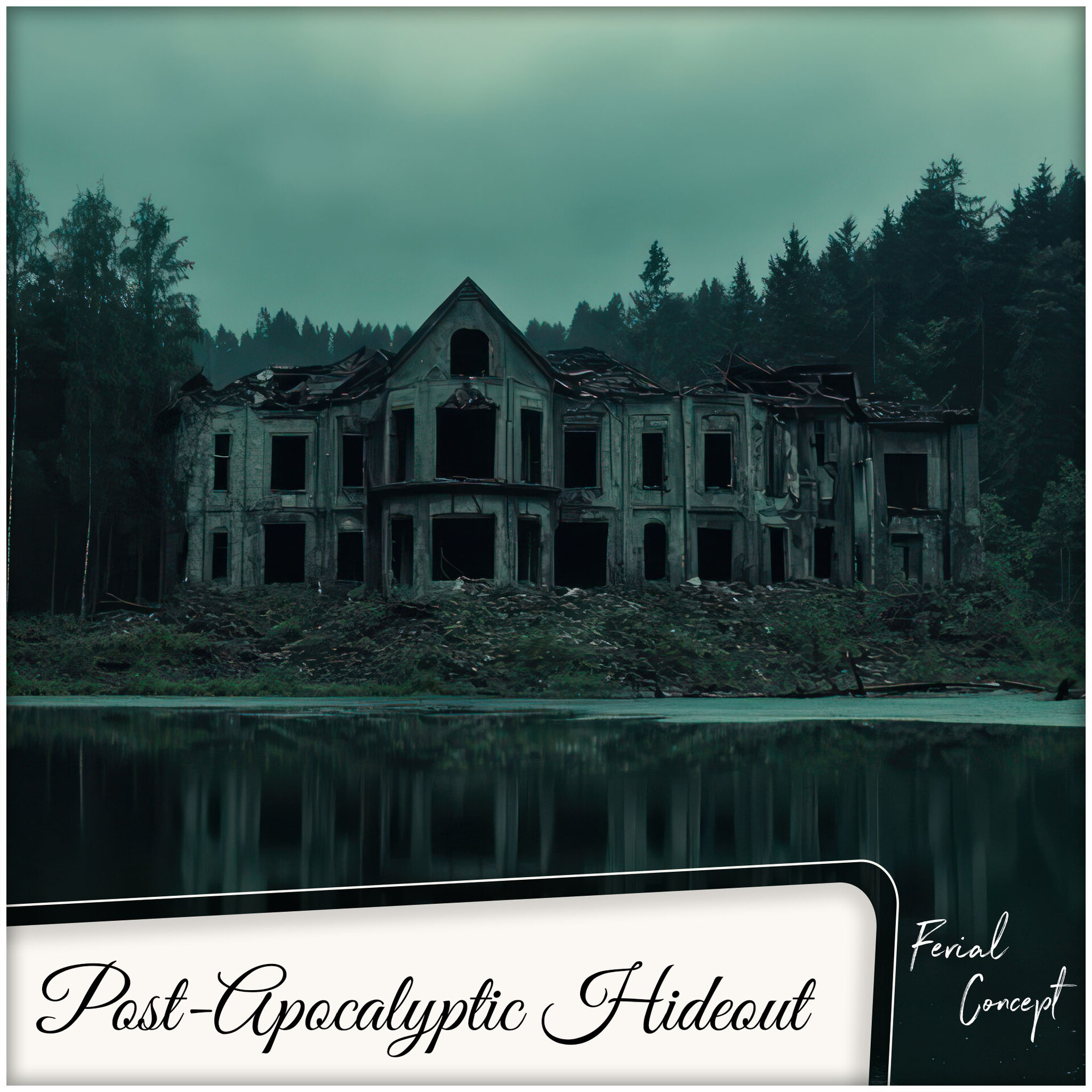 Ferial Concept - 🔹210 Post-Apocalyptic Hideout - Environment Concept ...