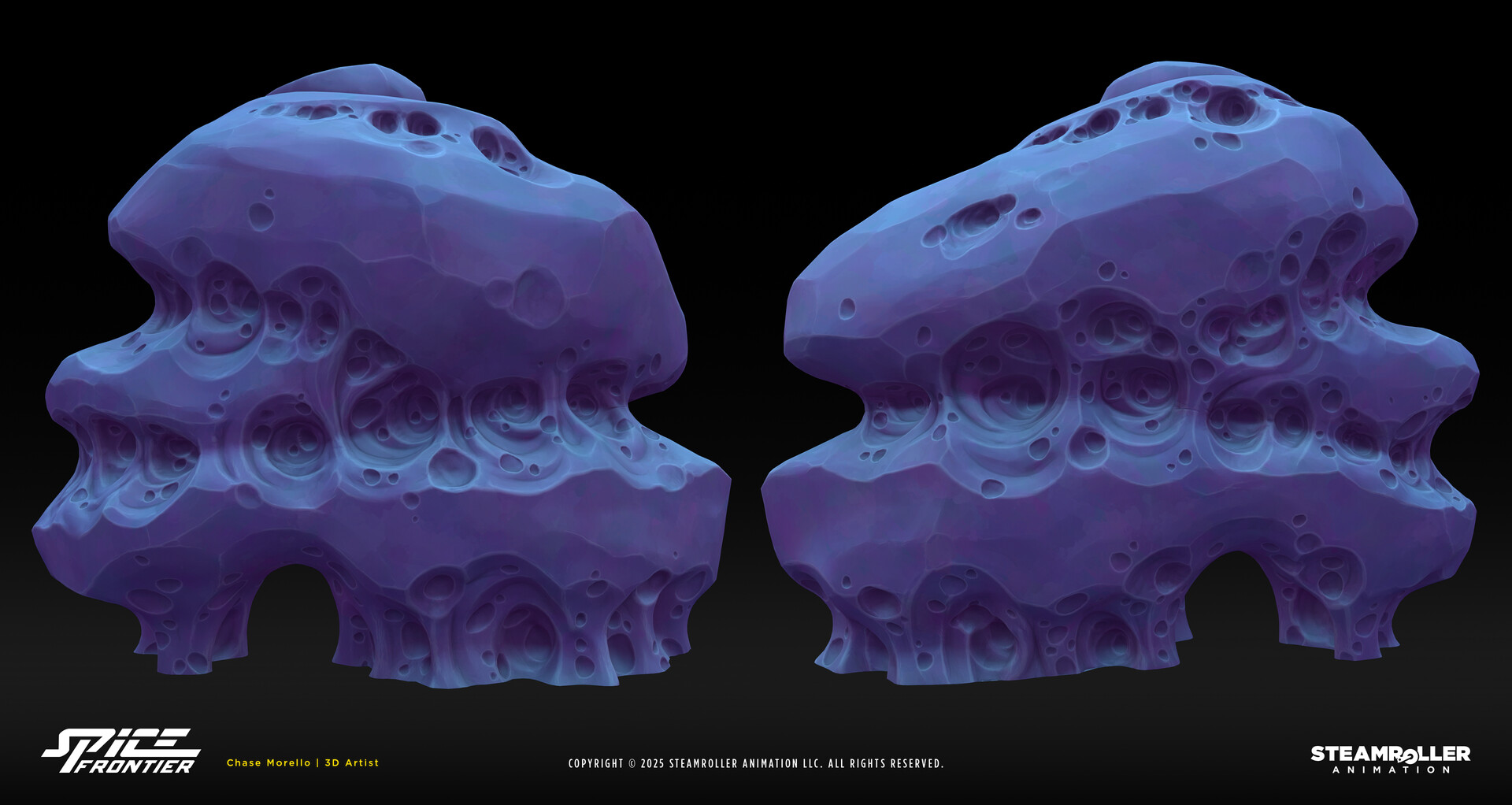 Chase Morello - Spice Frontier - Veltegar Rocks 3D Models