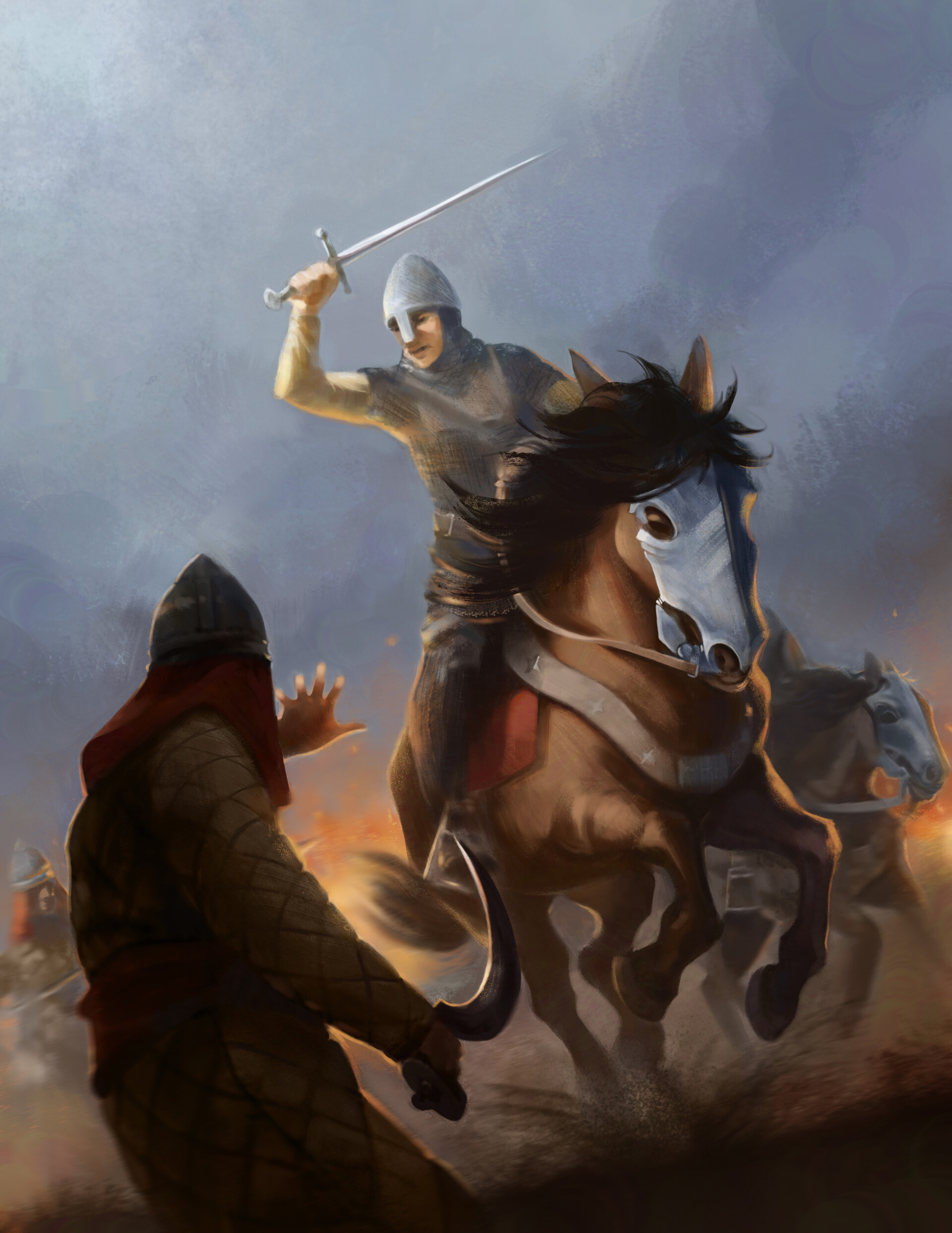 ArtStation - Chevalier Illustration - Mock